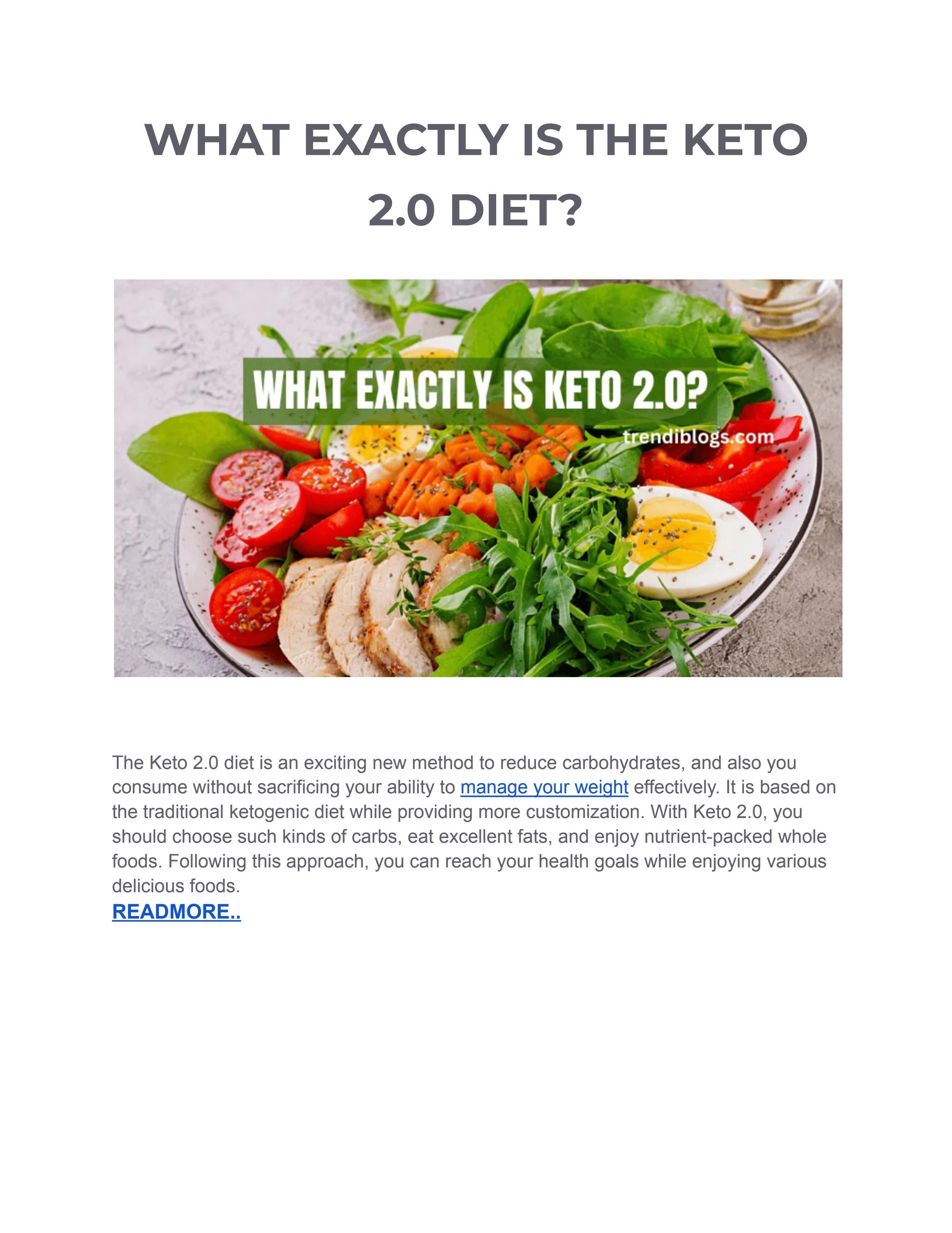 what excatly is keto 2 by Andrew707 - Issuu