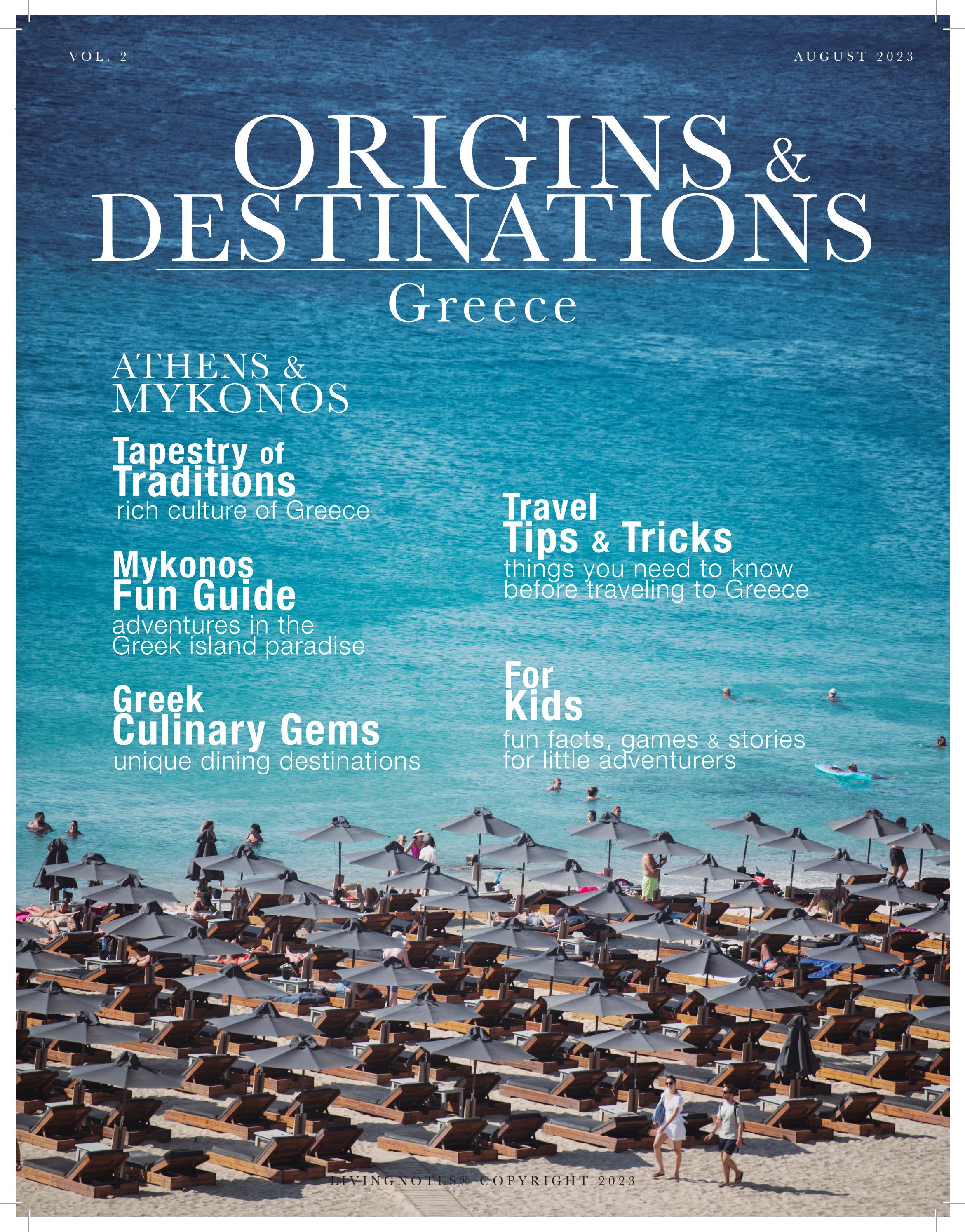 Origins & Destinations | Travel to Greece by Origins & Destinations - Issuu