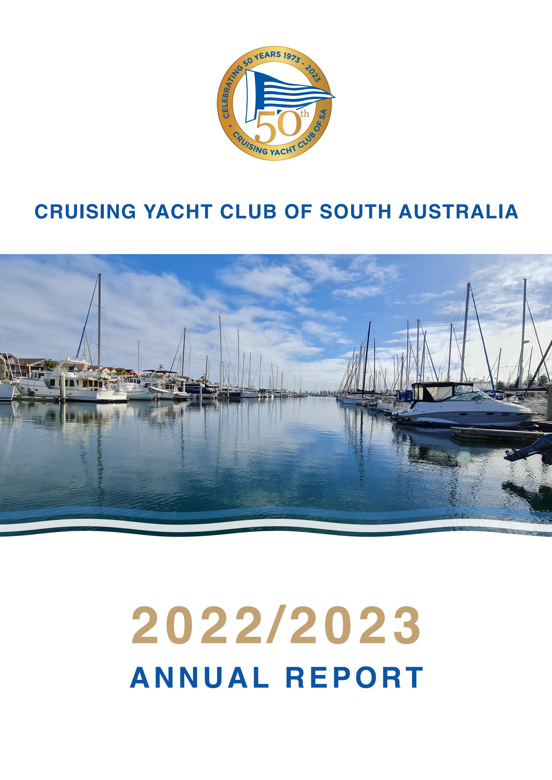CYCSA Annual Report 2022/2023 by Cruising Yacht Club of South Australia ...