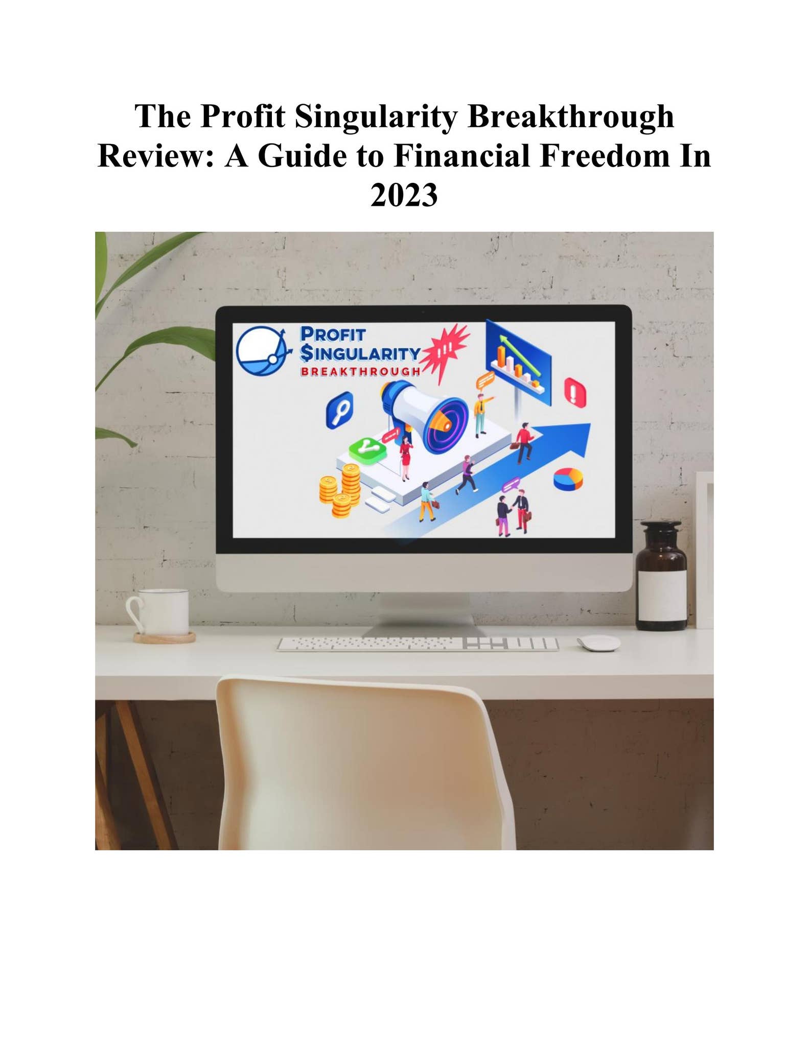 The Profit Singularity Breakthrough Review: A Guide To Financial ...