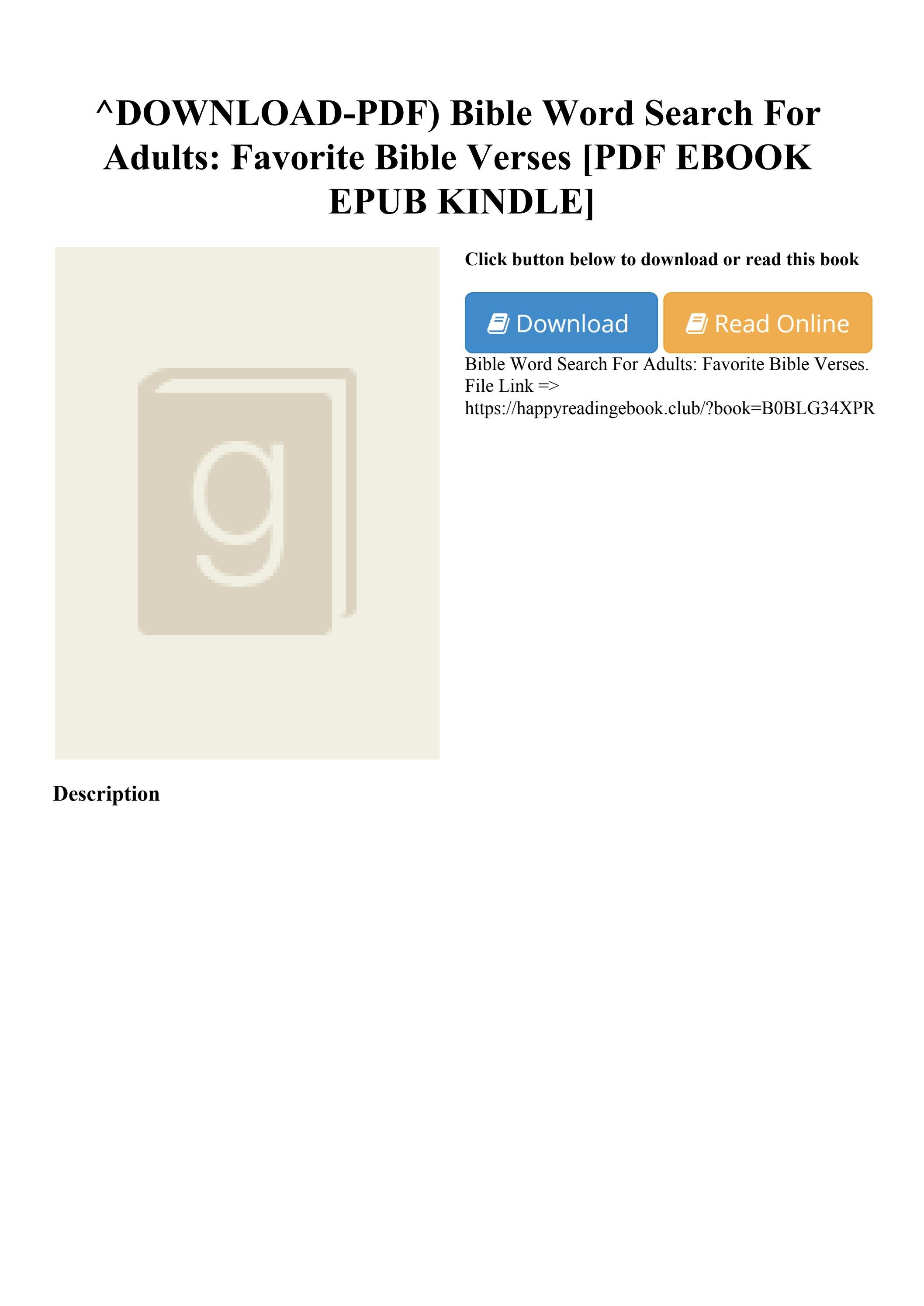 The title of your publicat^DOWNLOAD-PDF) Bible Word Search For Adults ...