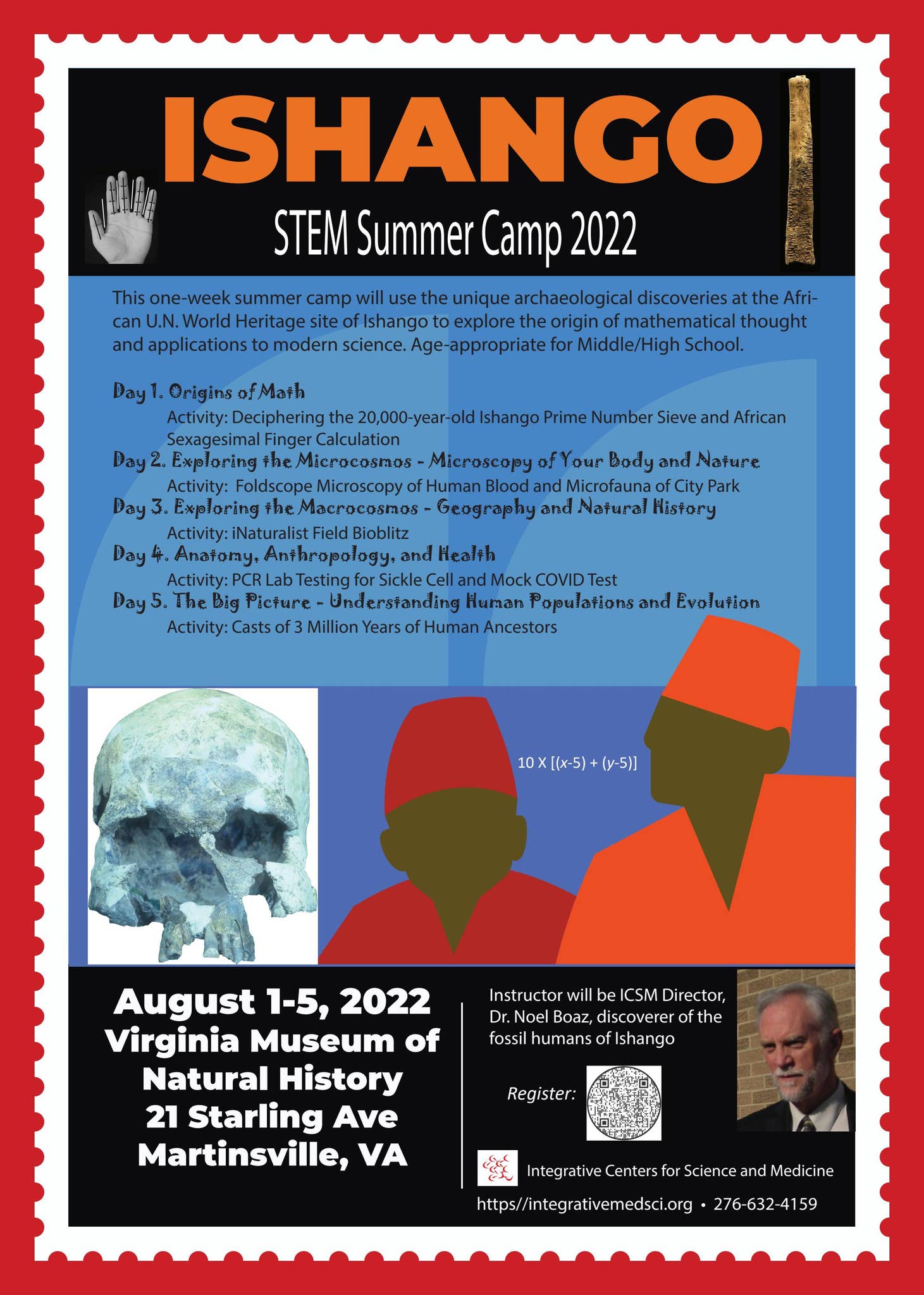 Ishango STEM Summer Camp 2022 by Integrative Centers for Science and ...