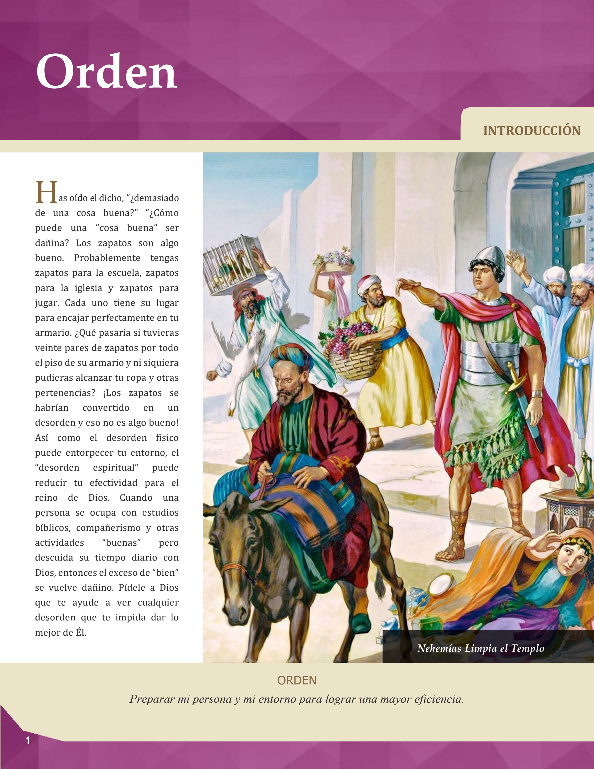 SPAN Orderliness Character Lesson 21 by Institute in Basic Life ...