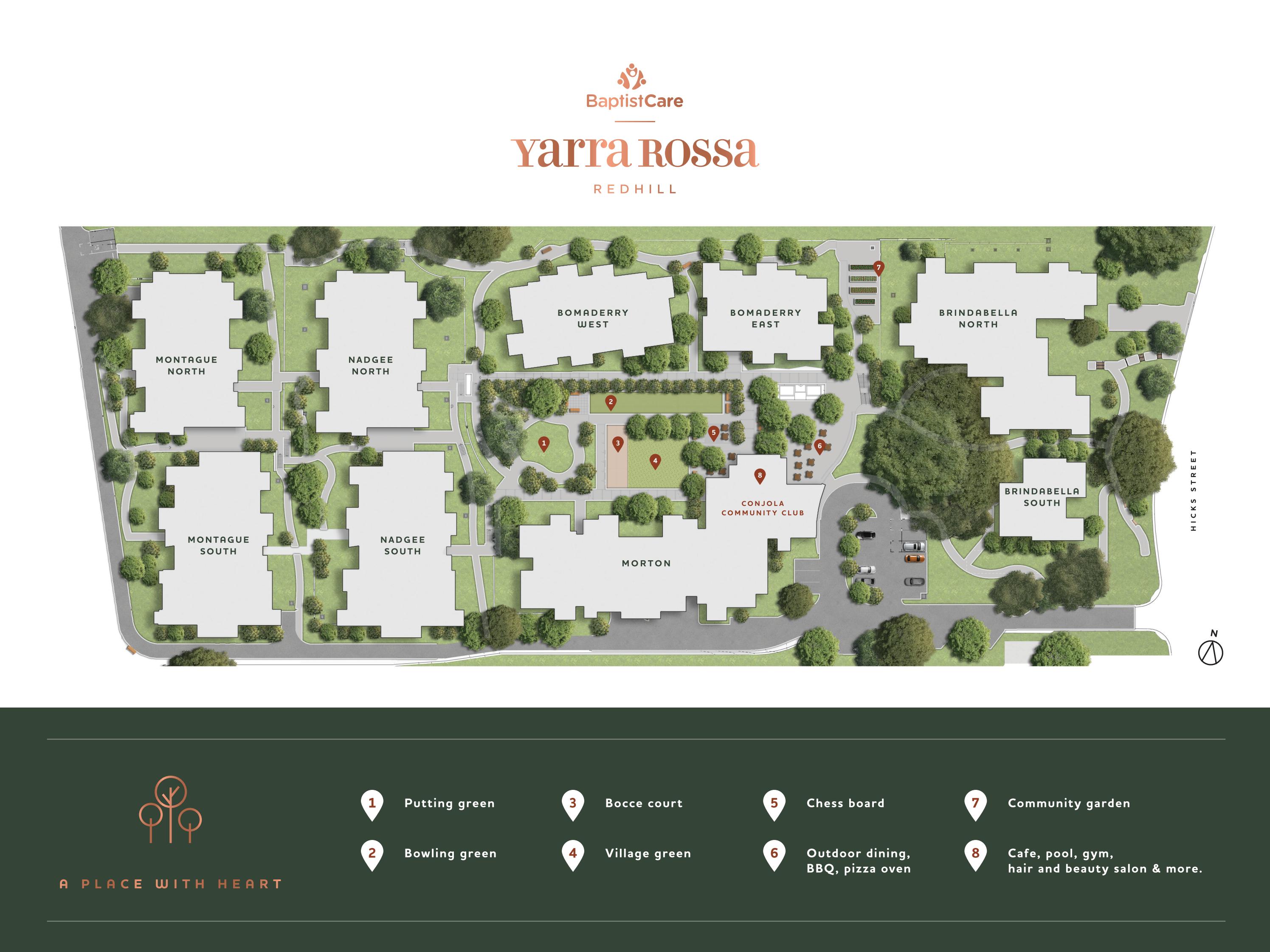 BaptistCare Yarra Rossa Map by BaptistCare - Issuu