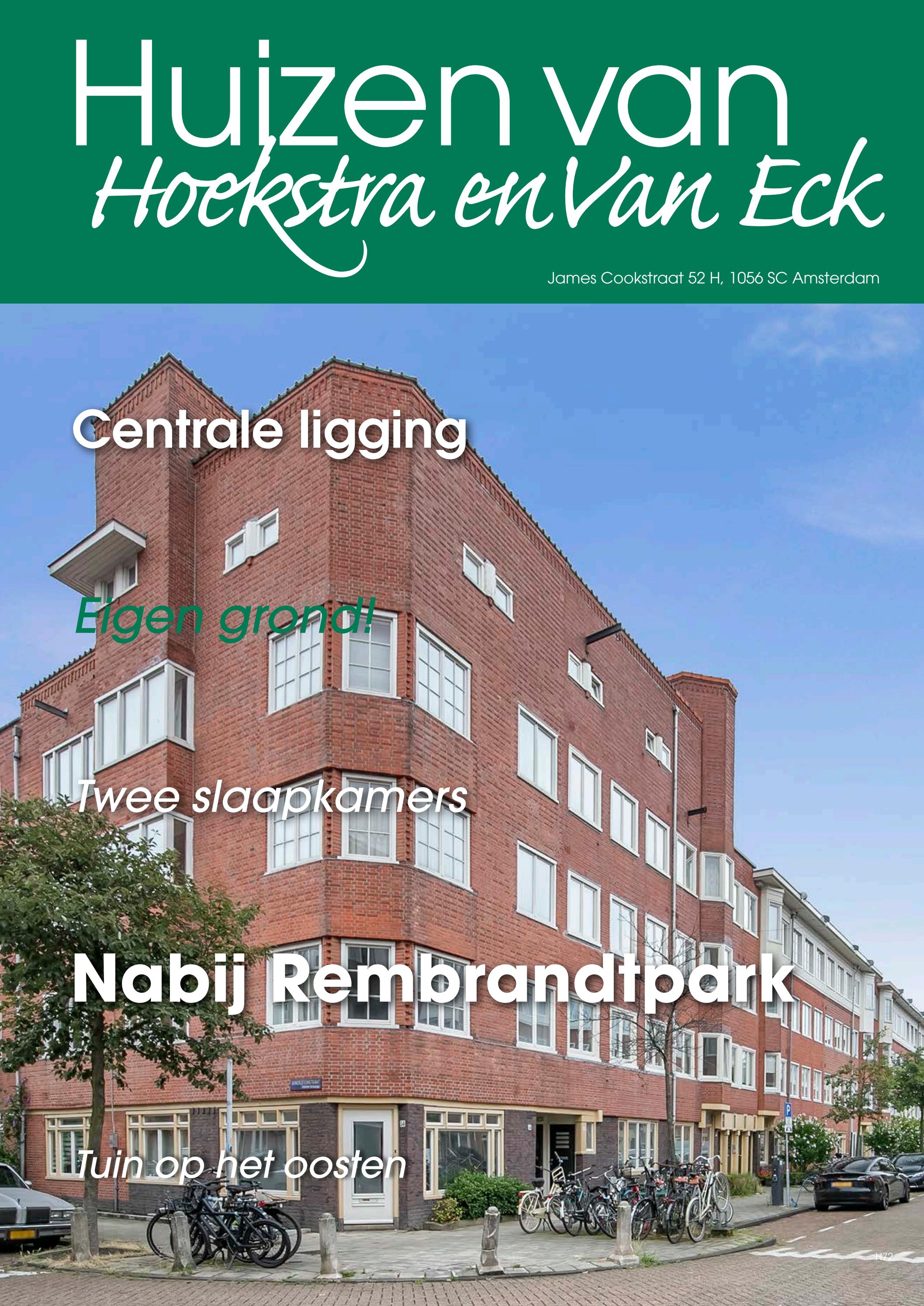 James Cookstraat 52H, Amsterdam by Hoekstra en van Eck Makelaars - méér ...