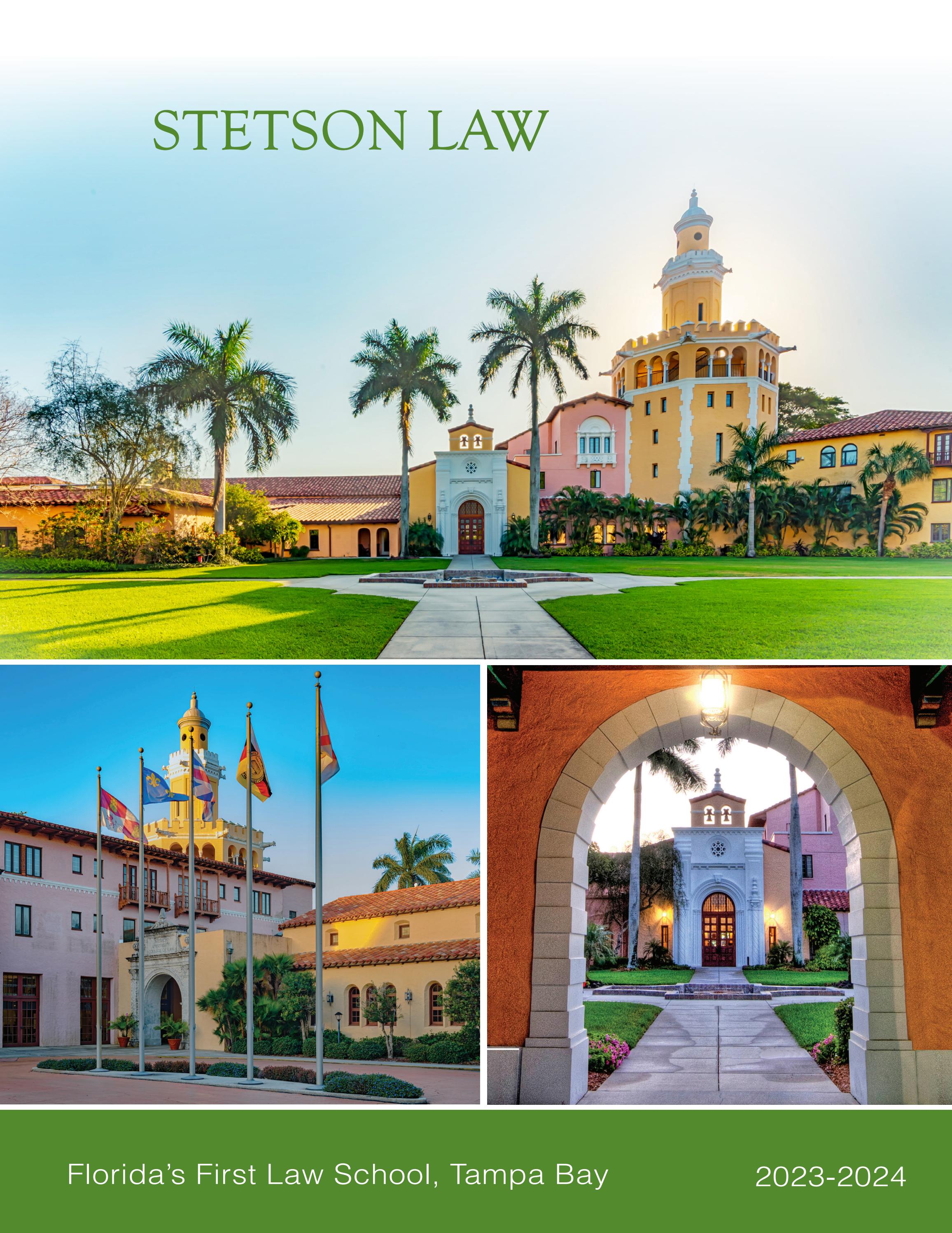 Prospectus 2023 by Stetson University College of Law - Issuu