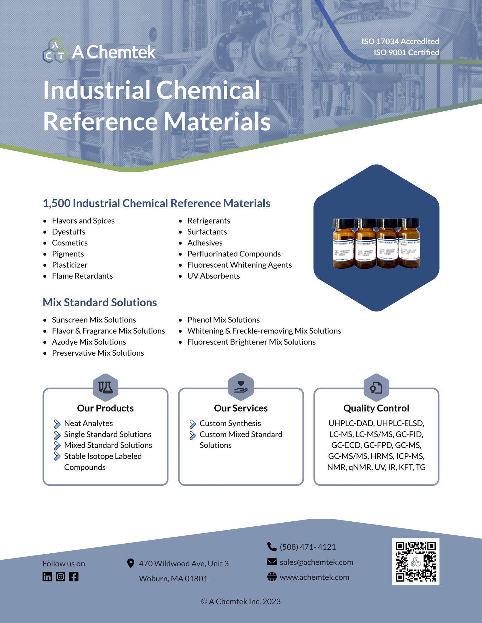 Industrial Chemical Reference Materials by A Chemtek Inc - Issuu