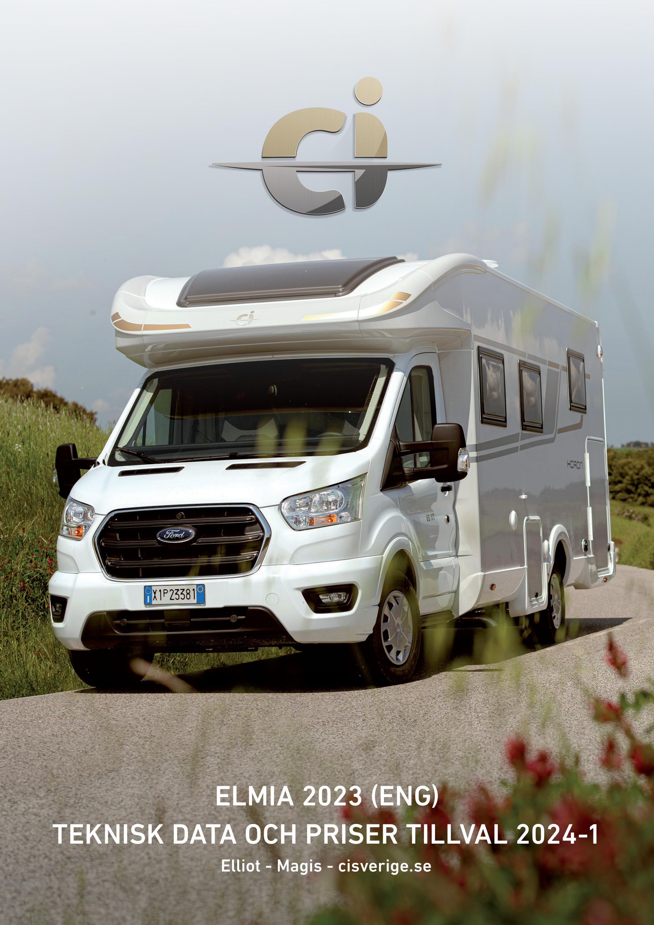 CI Husbilar Teknisk Spec / Tillval Priser 2024-1 by bergholm - Issuu