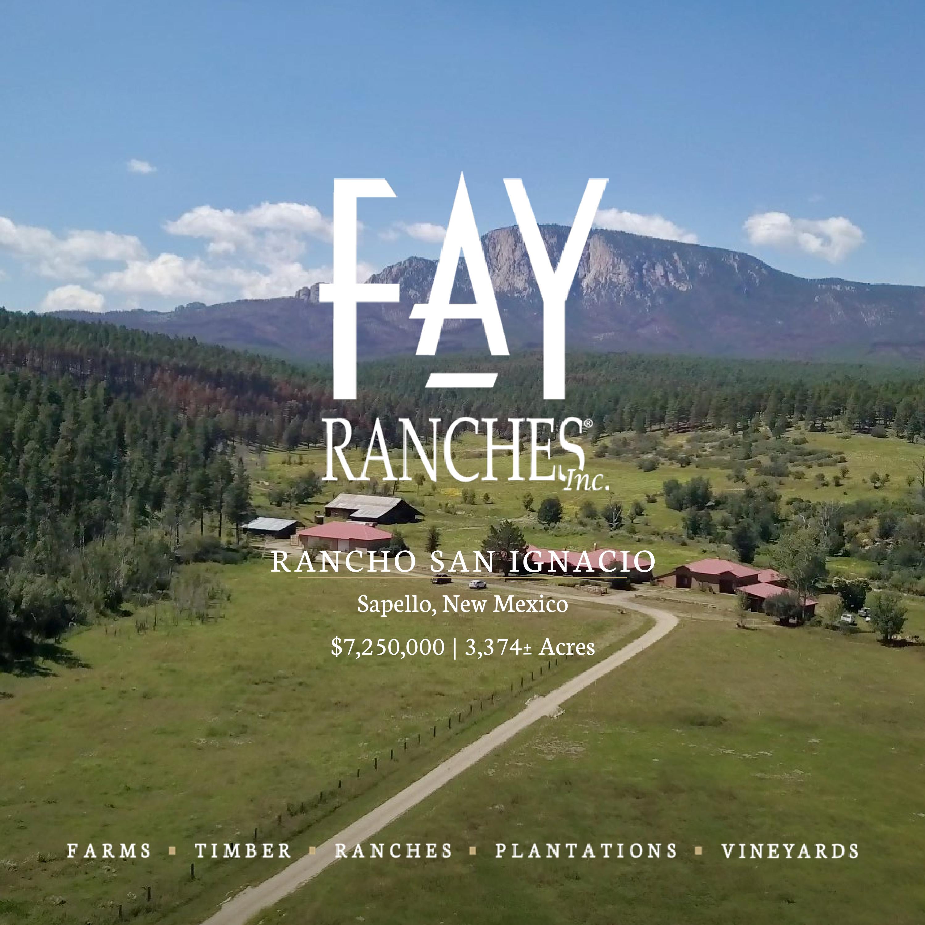 OFF THE MARKET: Rancho San Ignacio | Fay Ranches by Fay Ranches - Issuu