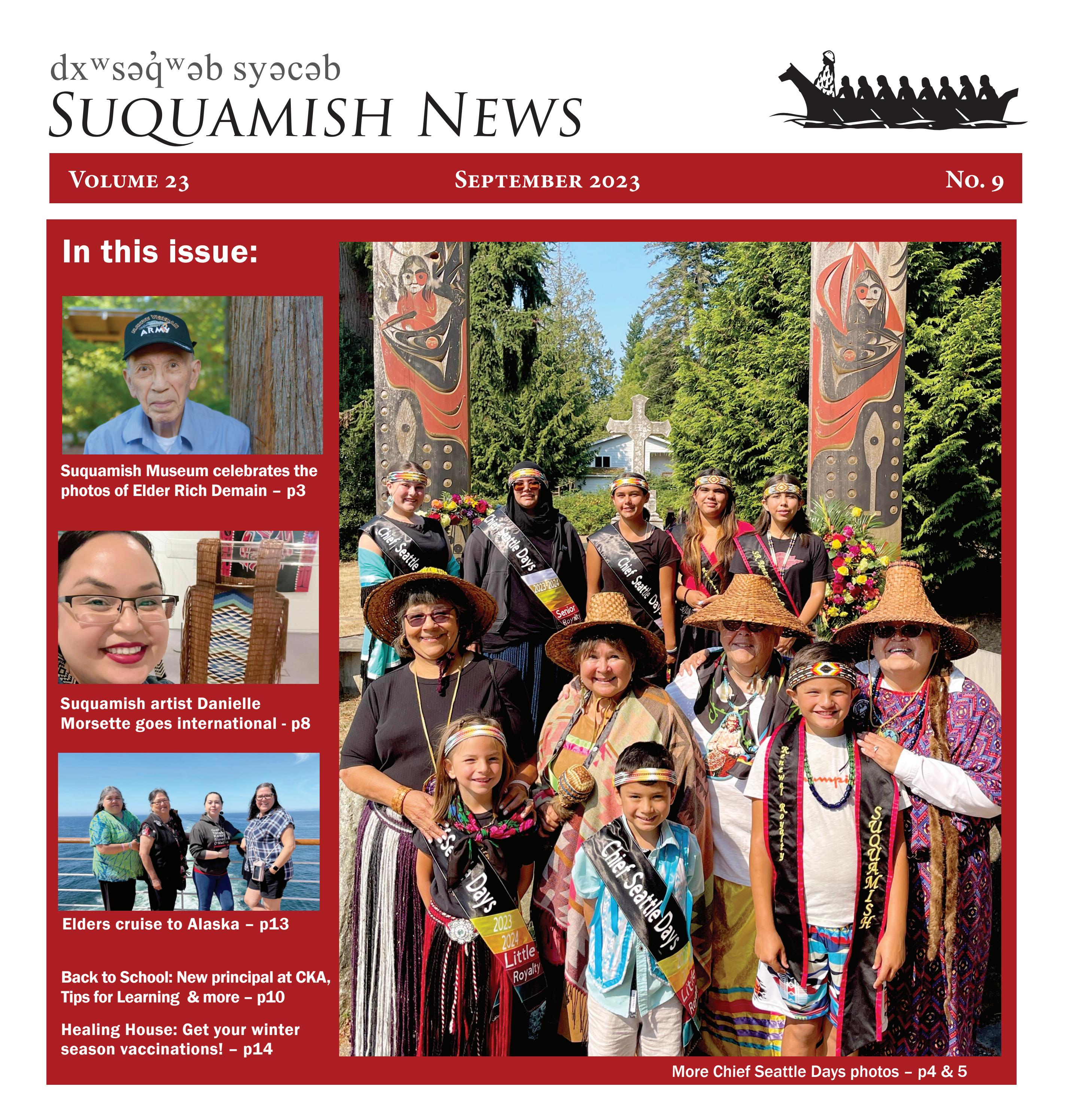 Suquamish News - Sept 2023 by Suquamish Tribe - Issuu