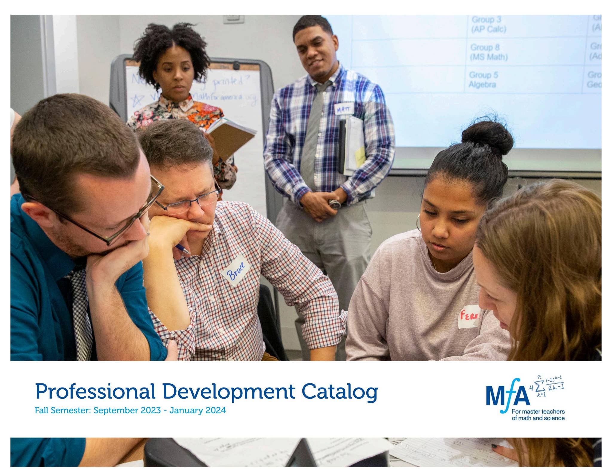 MƒA Fall 2023 Professional Development Course Catalog by mathforamerica ...