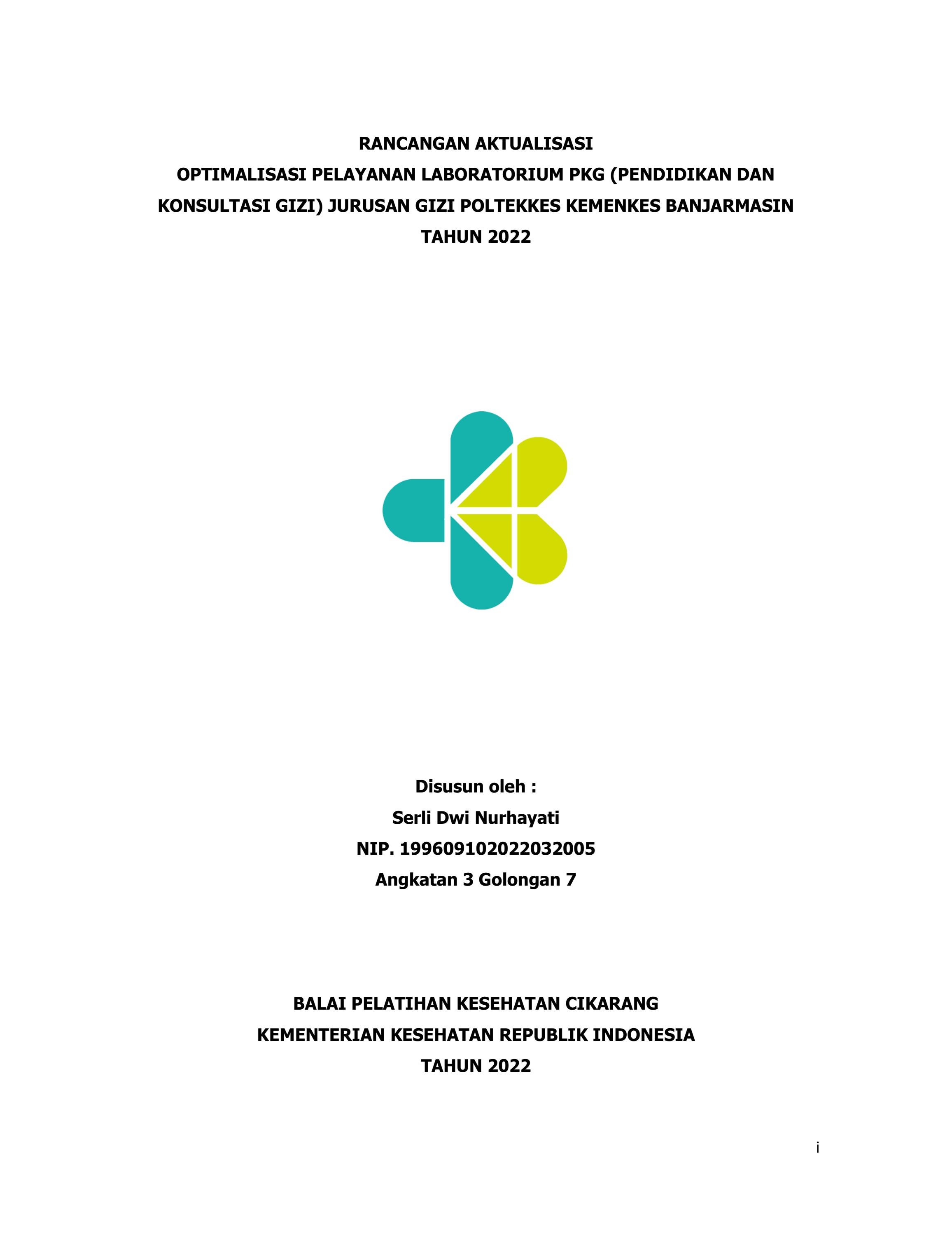 Pelayanan Lab Pkg (Pendidikan & Konsultasi Gizi) Jurusan Gizi Poltekkes ...