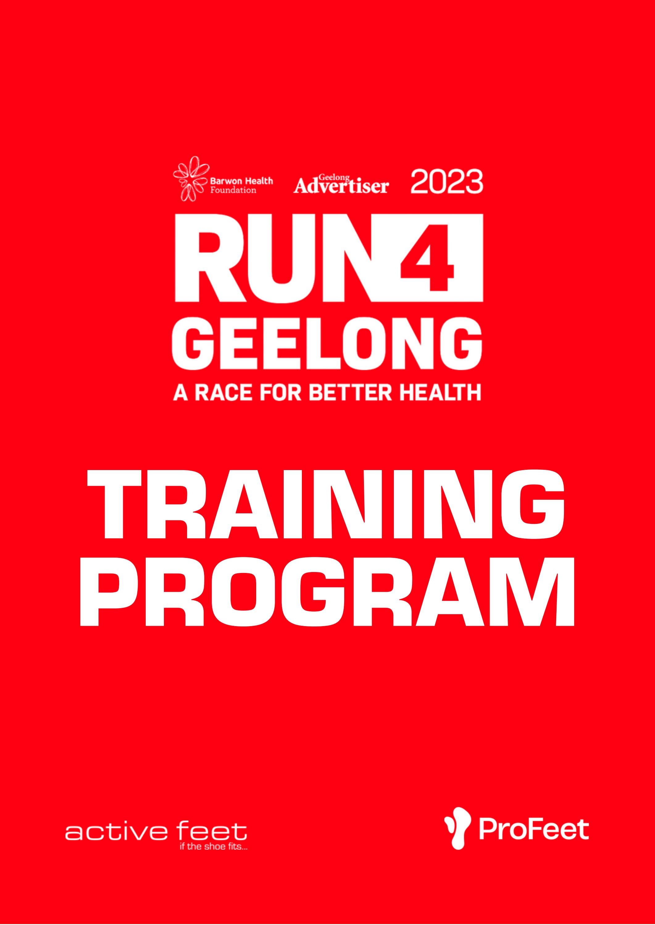 Run4Geelong / Active Geelong Training Program by bhfound - Issuu