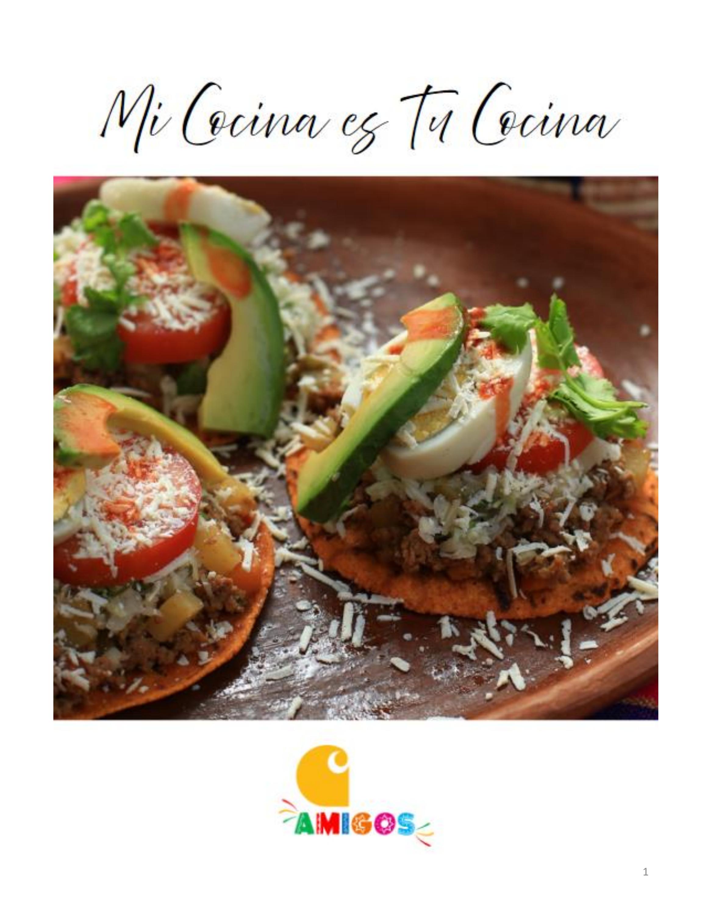 Mi Cocina es Tu Cocina Recetario by CarharttLearning - Issuu