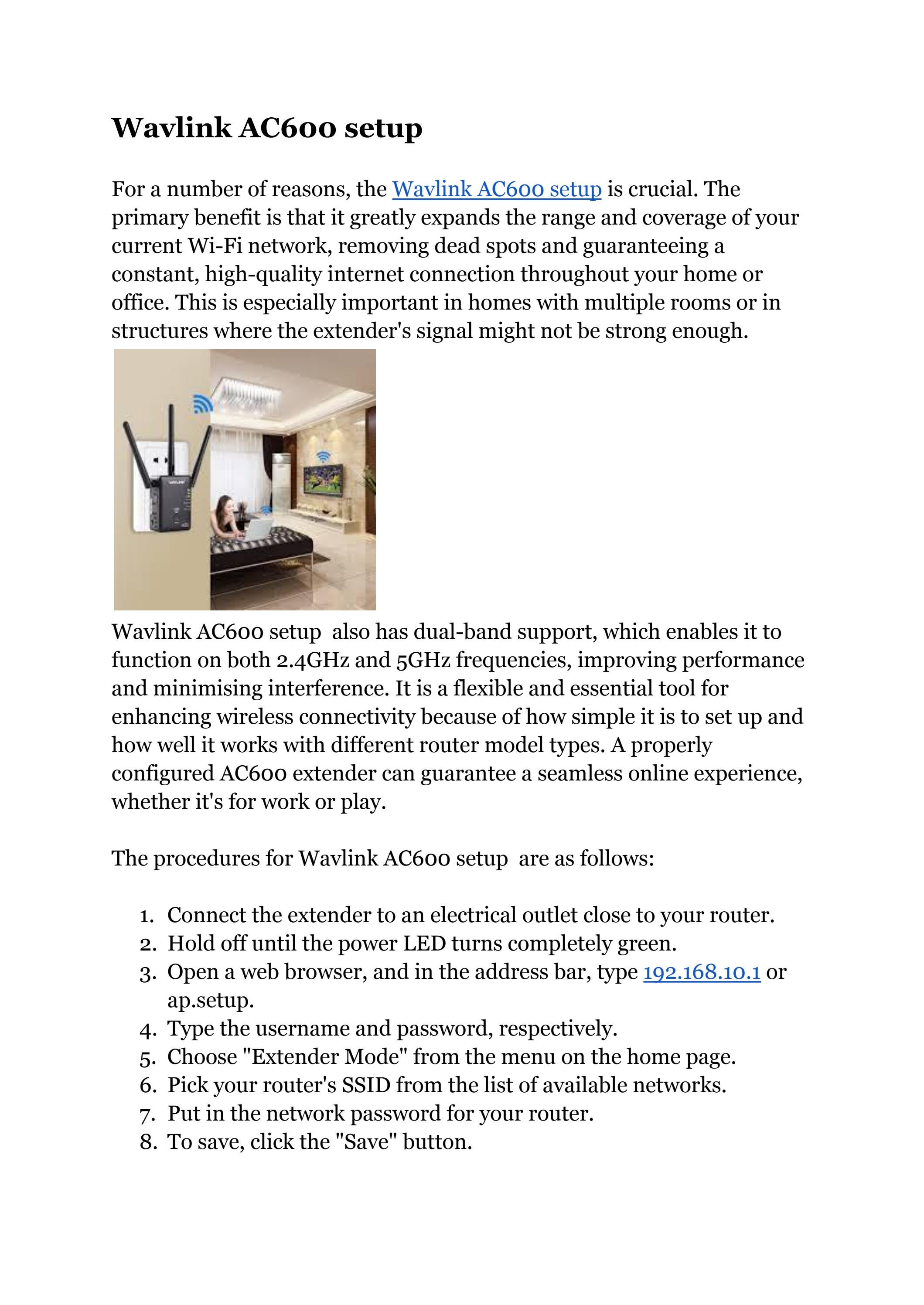 MSRM WiFi extender setup by apsetupwavlinkk - Issuu
