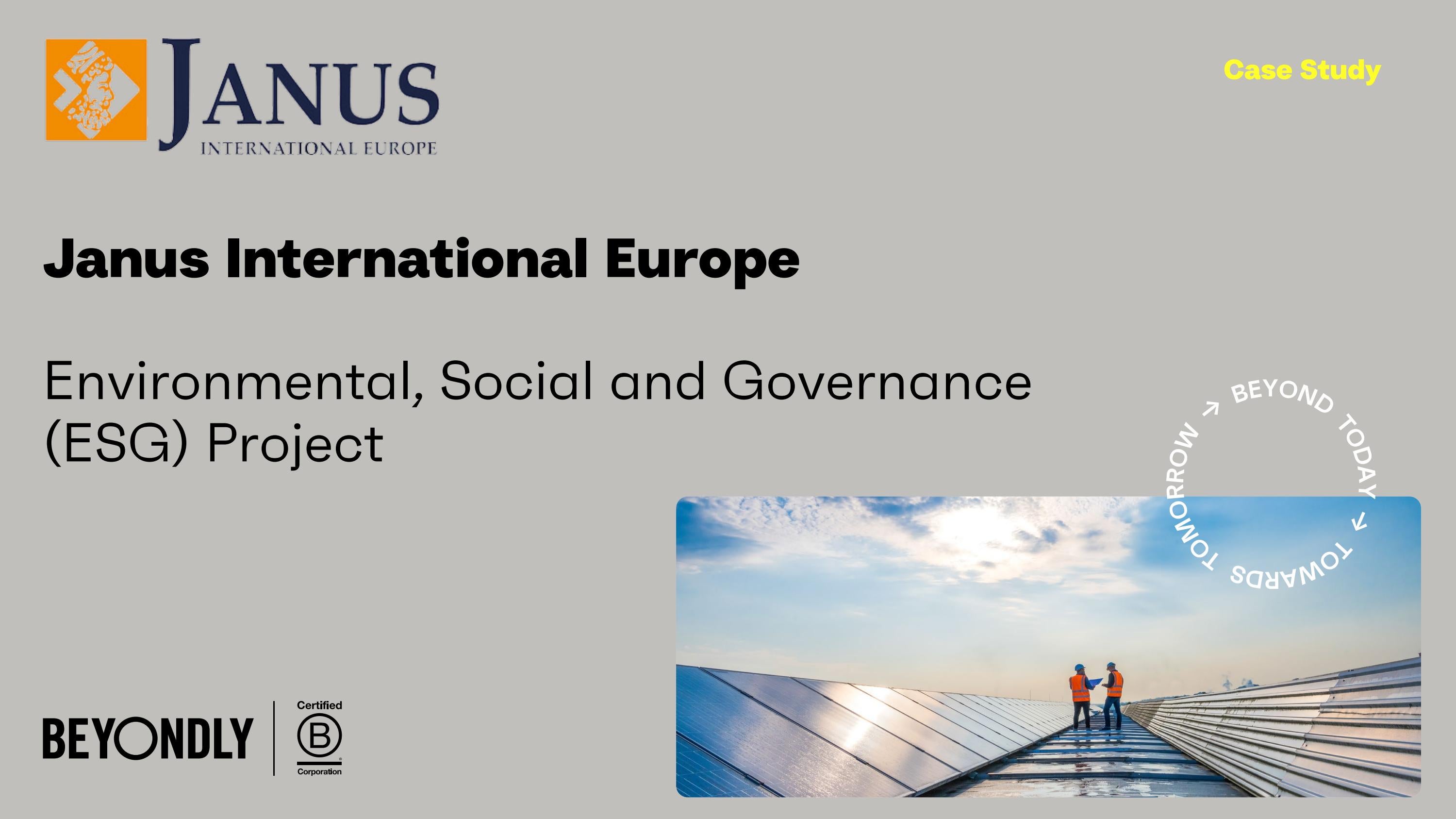 Janus International Europe ESG Case Study by beyondly - Issuu