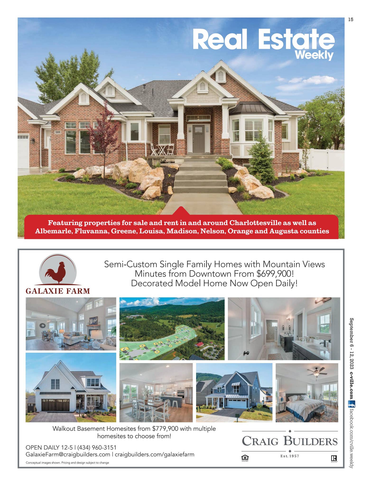 Real Estate Weekly| 9.6.2023 by C-VILLE Weekly - Issuu