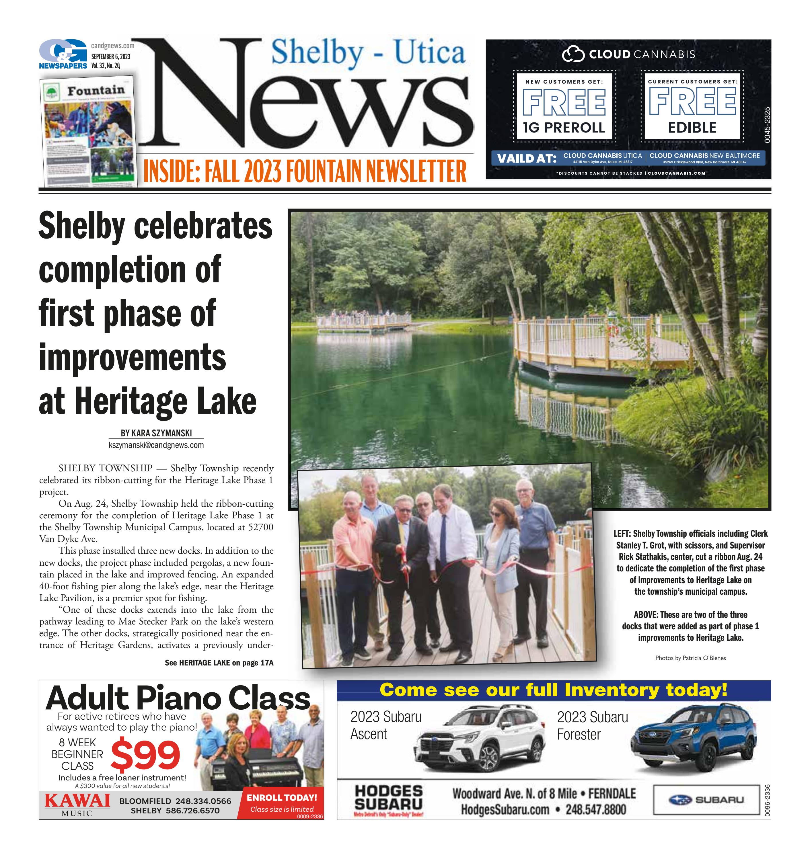 9/6/23 Shelby-Utica News by C & G Newspapers - Issuu