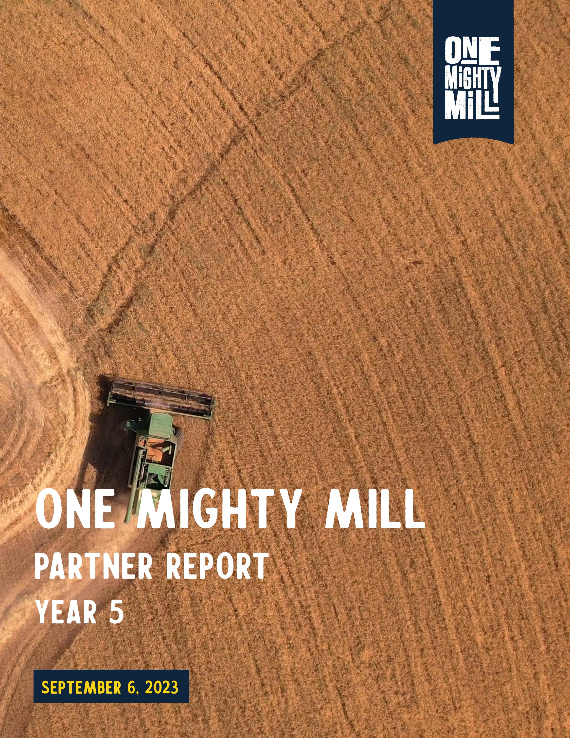 One Mighty Mill Year 5 Impact Report by onemightymill - Issuu
