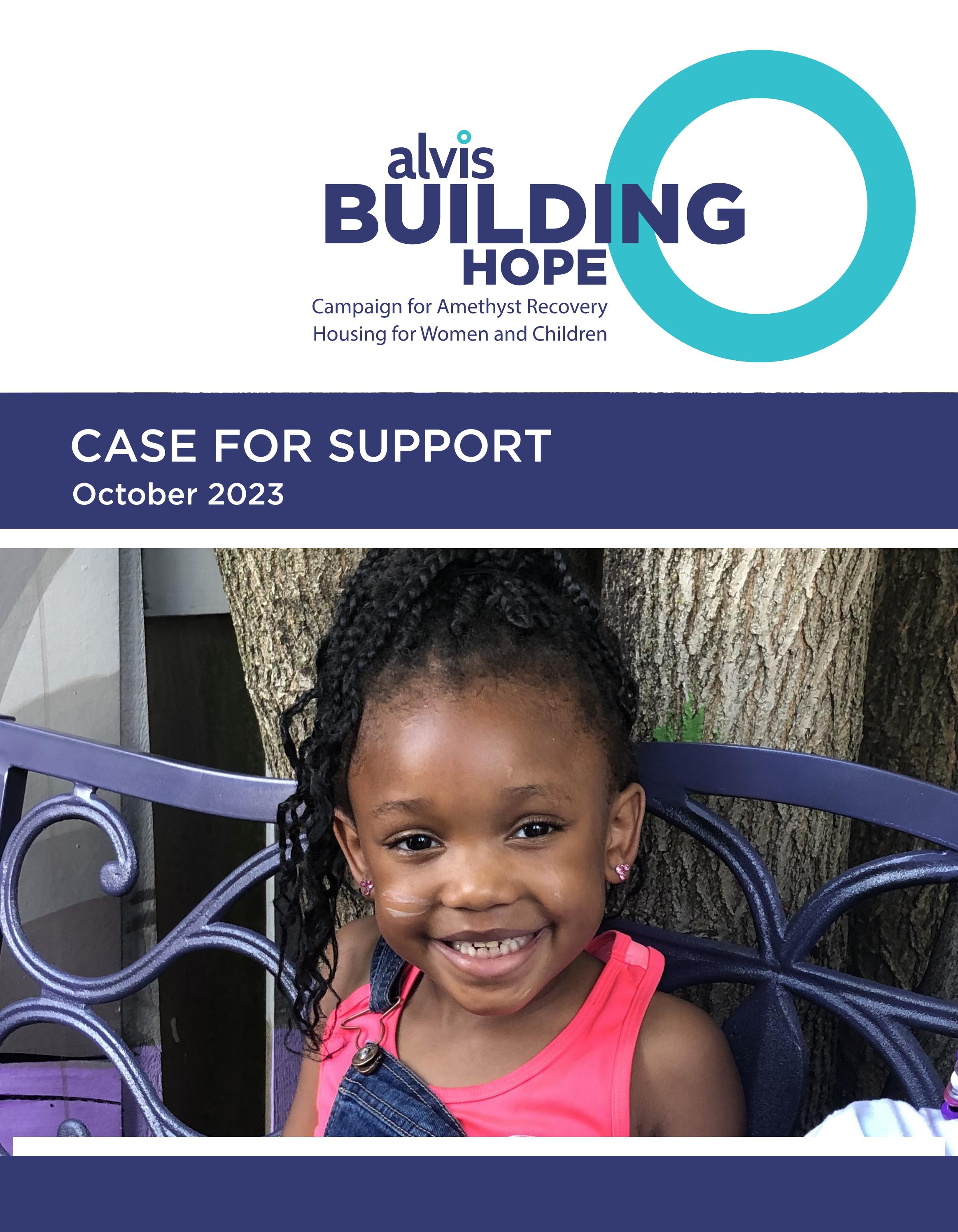 Building Hope - Case for Support by Alvis, Inc. - Issuu