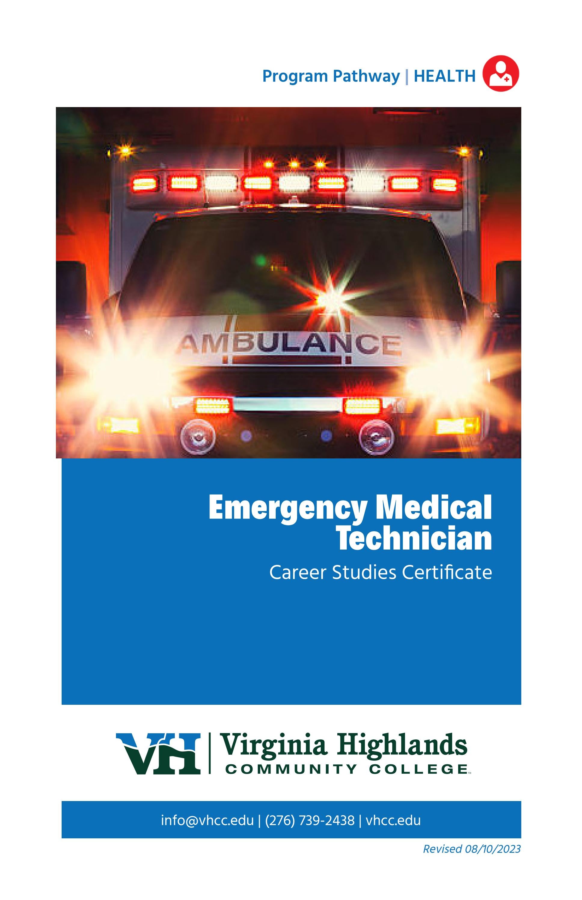 Emergency Medical Technician Pathway | VHCC by Virginia Highlands ...
