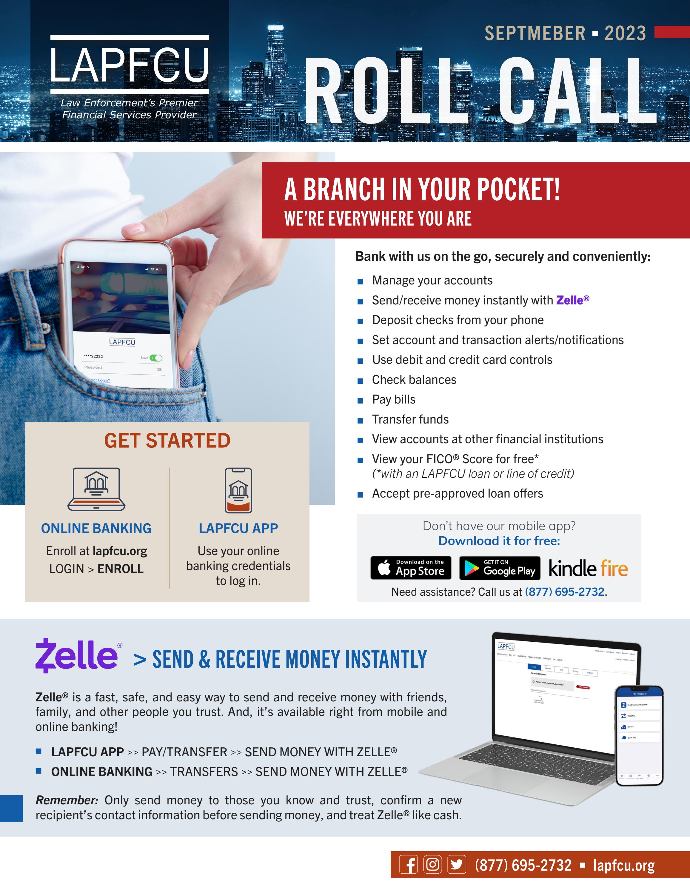 LAPFCU's September Roll Call by lapfcu - Issuu