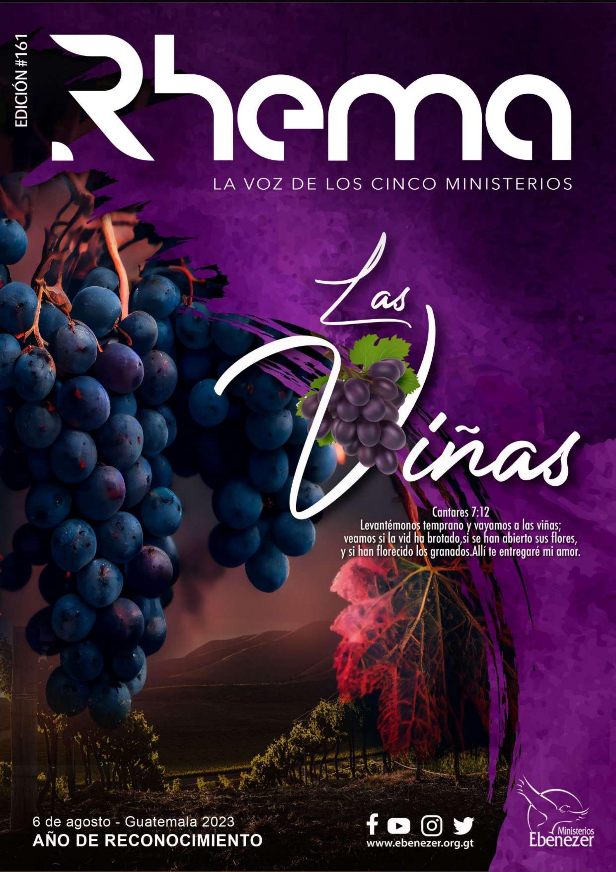 Revista Rhema #161 Agosto 2023 by Revista Rhema Ministerios Ebenezer ...