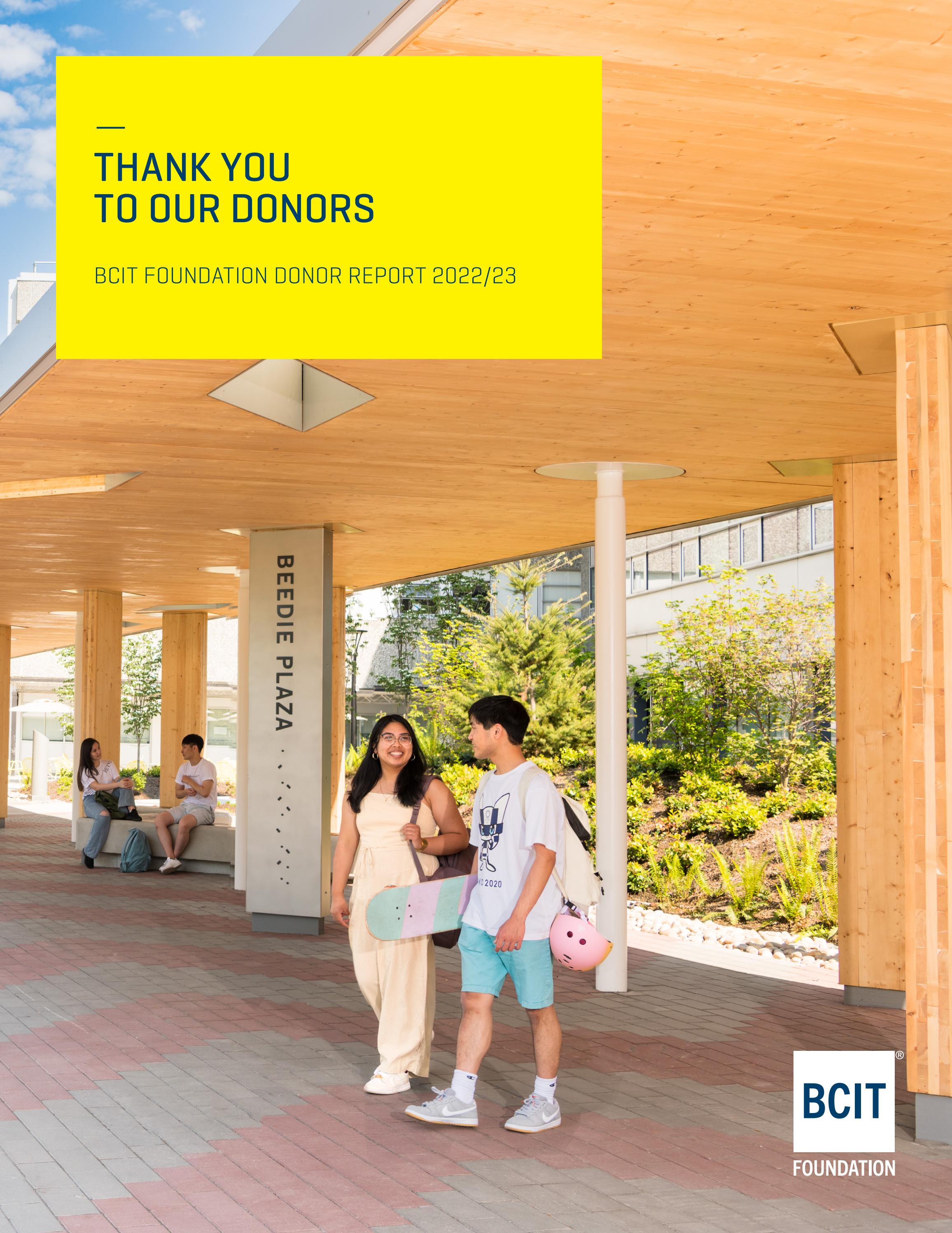 2022/23 BCIT Foundation Annual Report by BCIT - Issuu