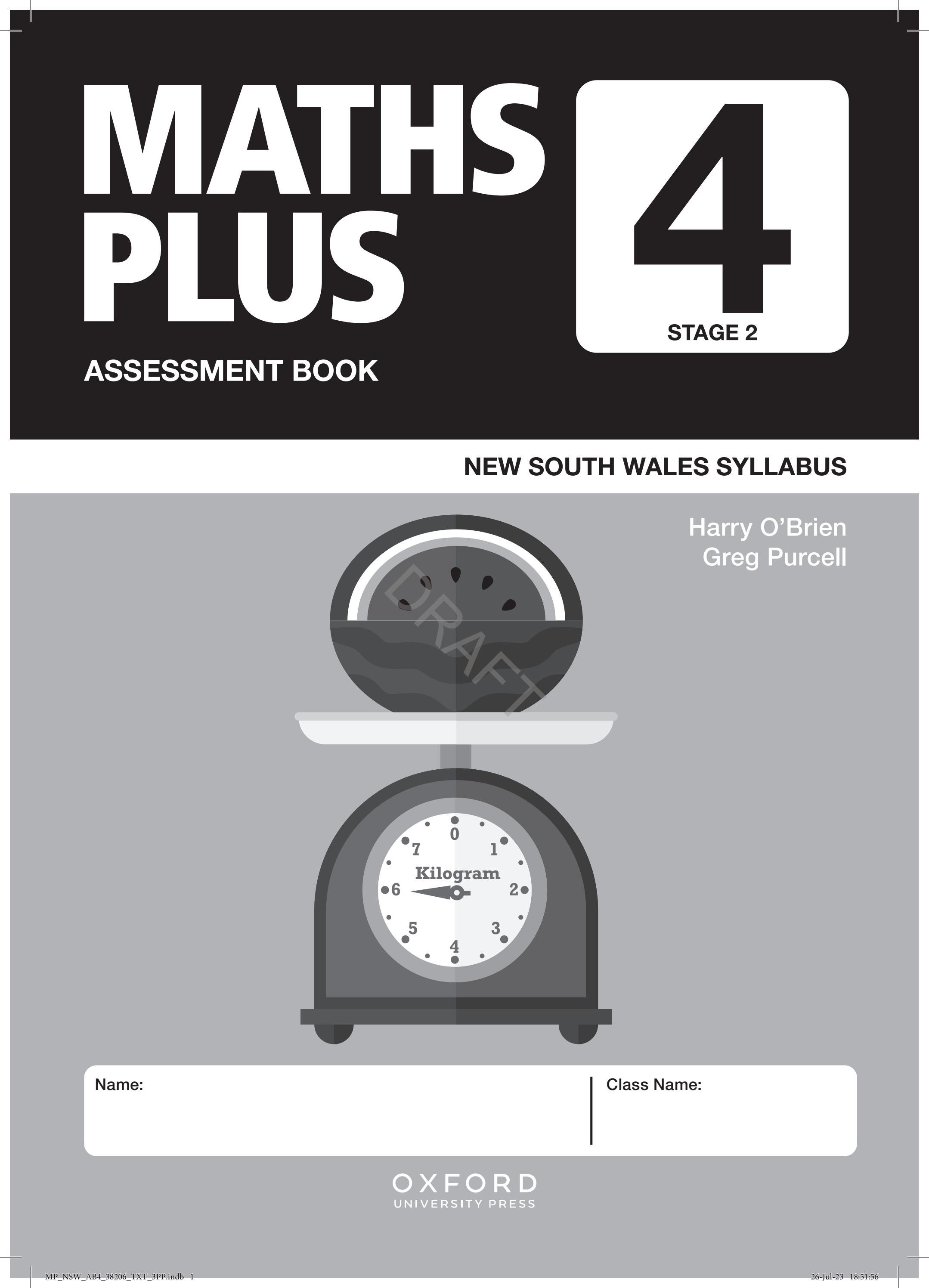 Maths Plus NSW Assessment Book 4 Full Digital Sample by OUPANZ - Issuu