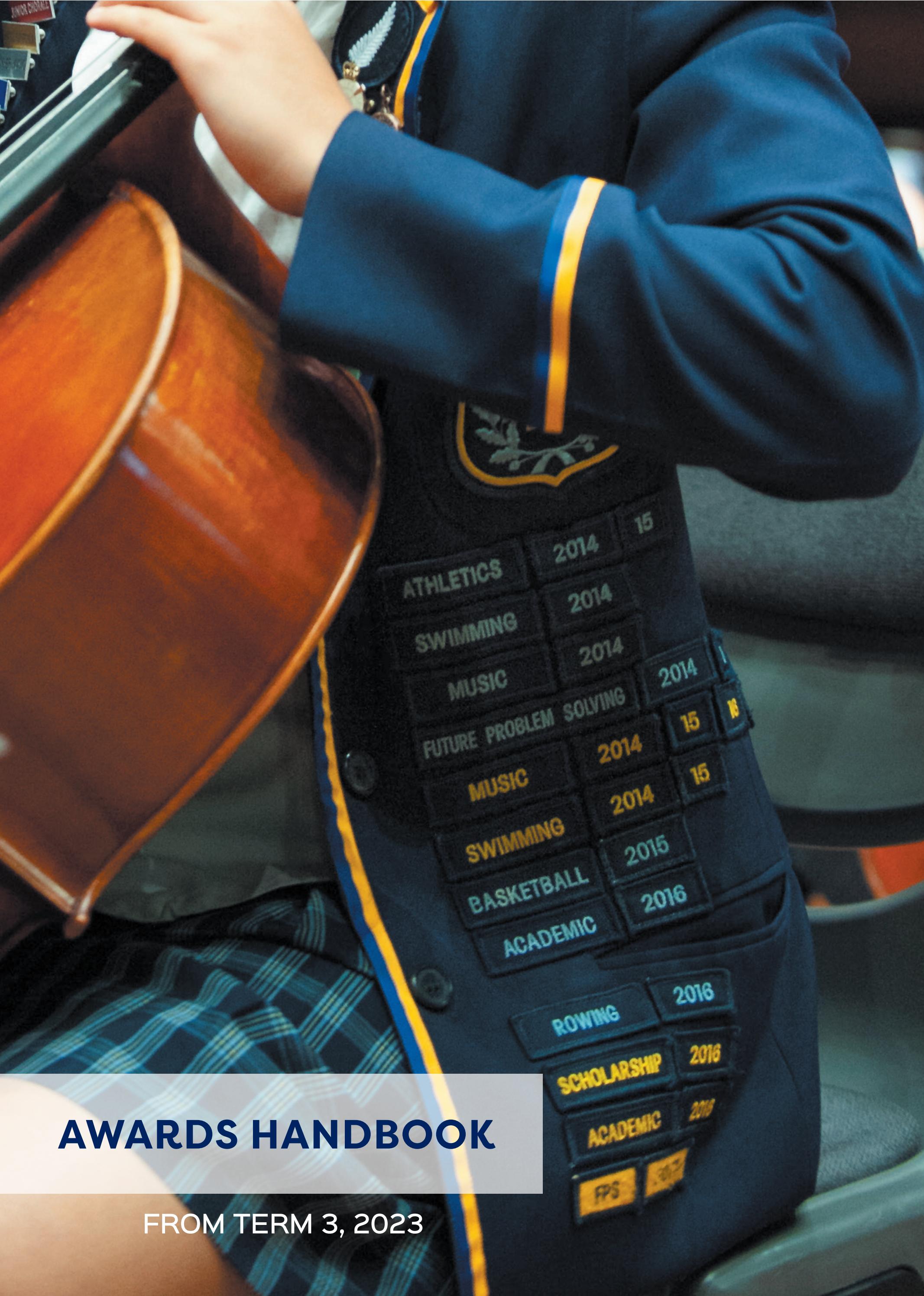 Awards Criteria Handbook, Term 3, 2023 by Rangi Ruru Girls' School - Issuu