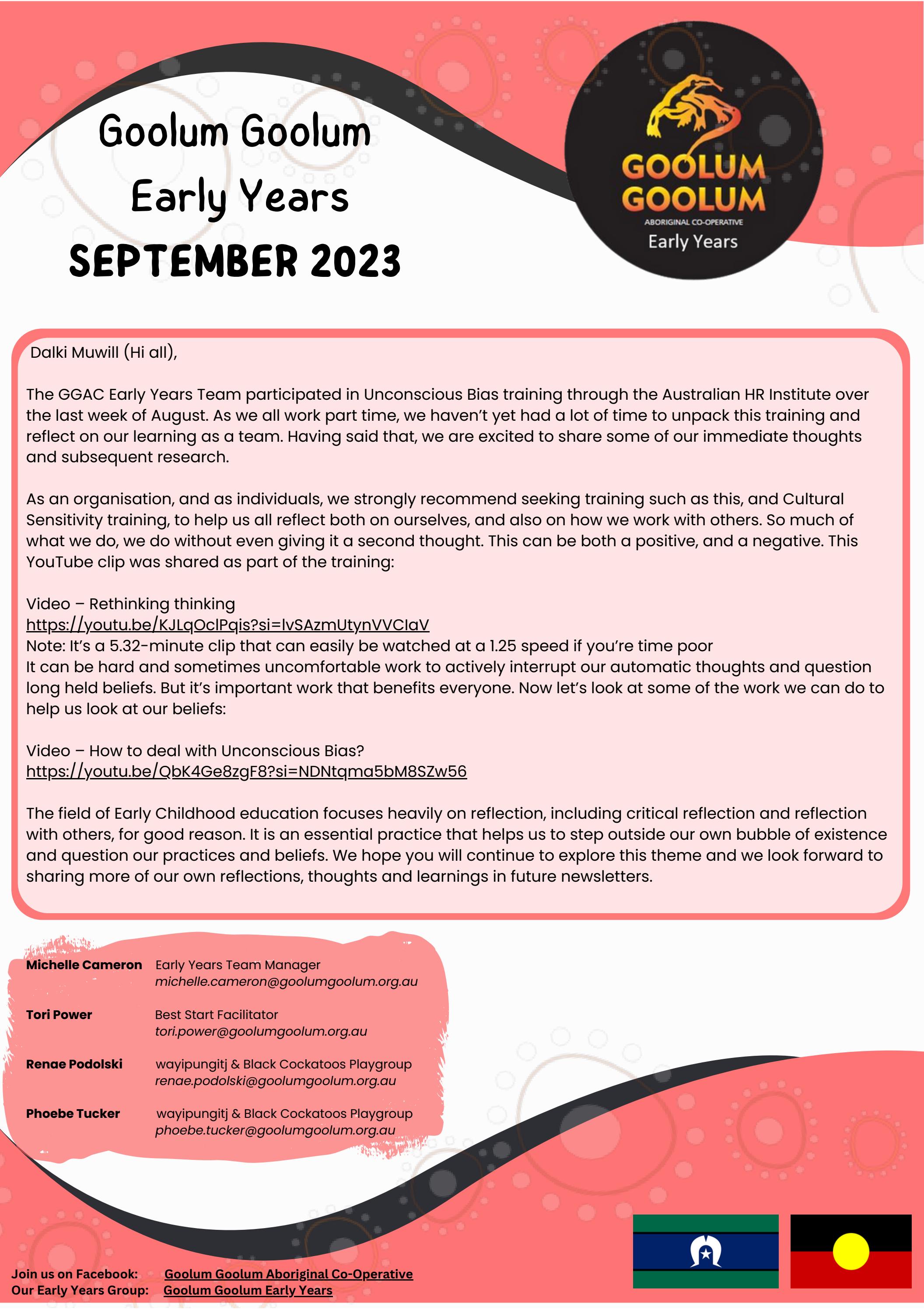 Goolum Goolum Early Years - September by GoolumGoolum-early-years - Issuu