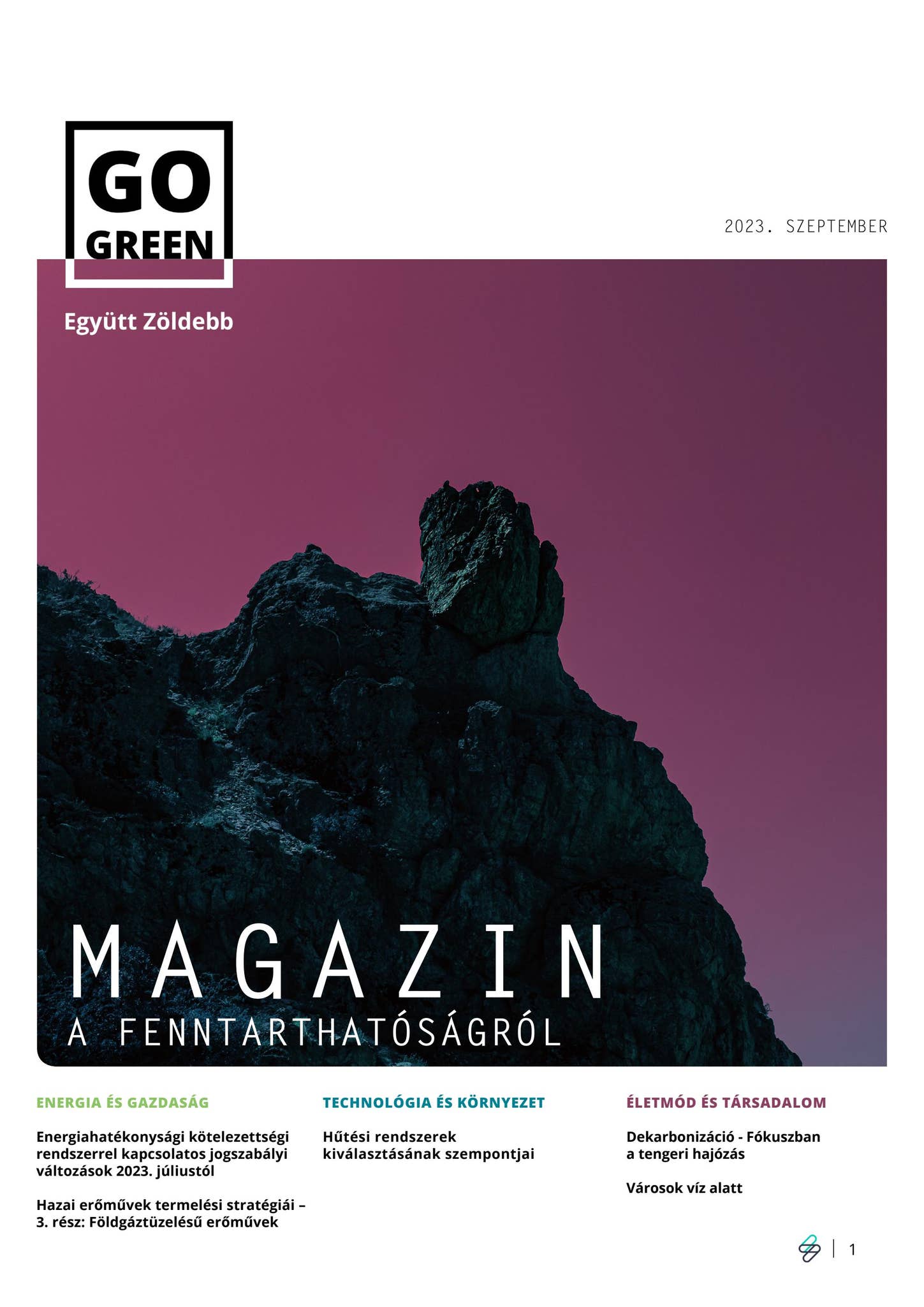 GO GREEN 2023 - Szeptember by EnergyHub - Issuu