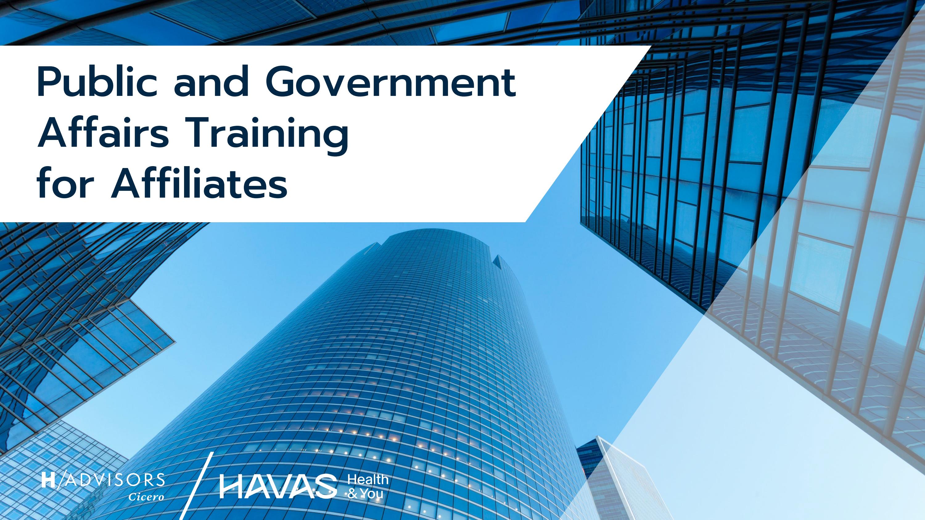 PA & Government Affairs Brochure by H/Advisors Cicero - Issuu