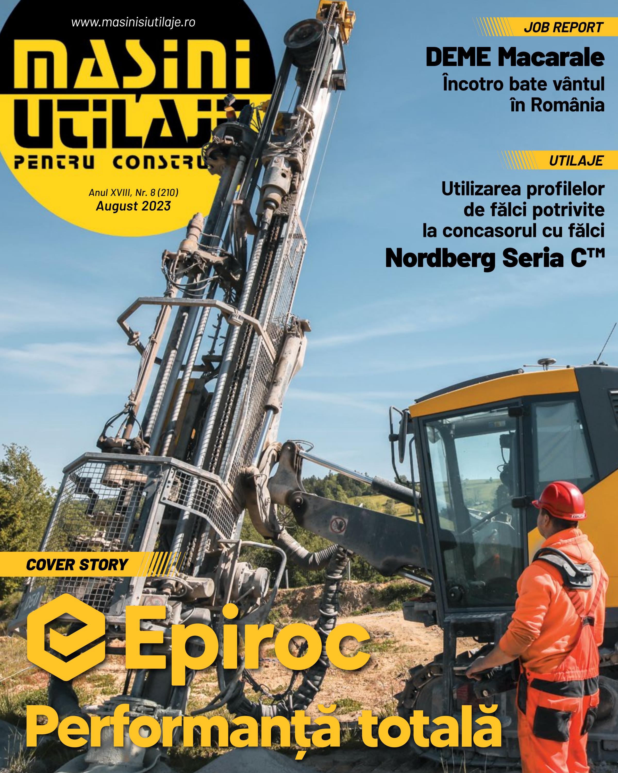 Revista Masini si Utilaje pentru Constructii - August 2023 by Masini si Utilaje - Issuu
