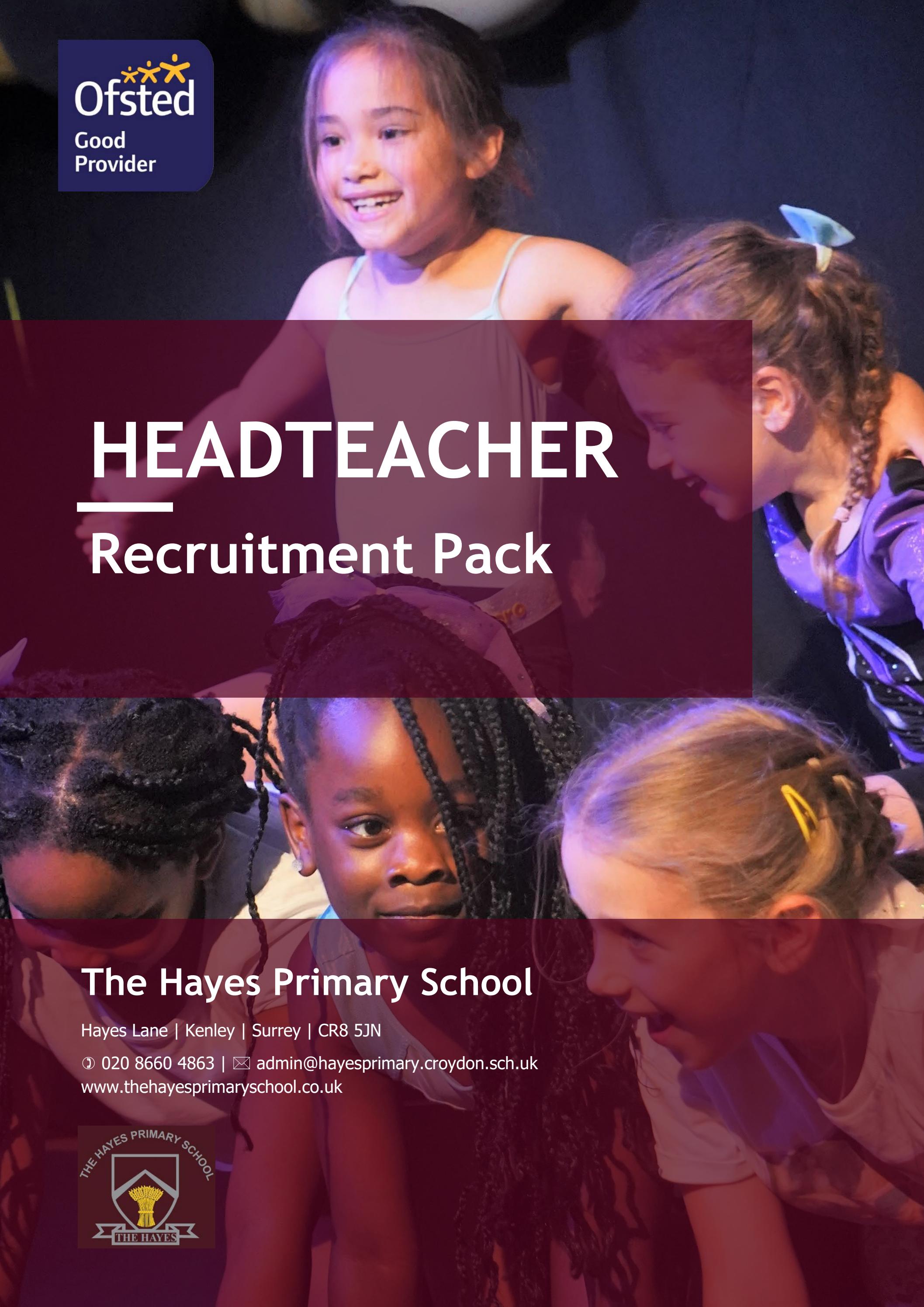The Hayes - Headteacher Recruitment Pack by Smarter Reach | Marketing ...