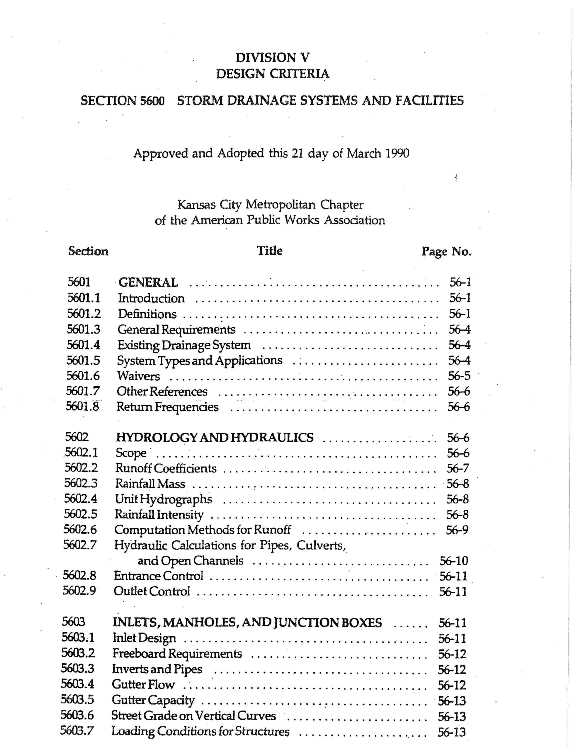 APWA 5600-1990 Adopted Version by cityofindepmo - Issuu