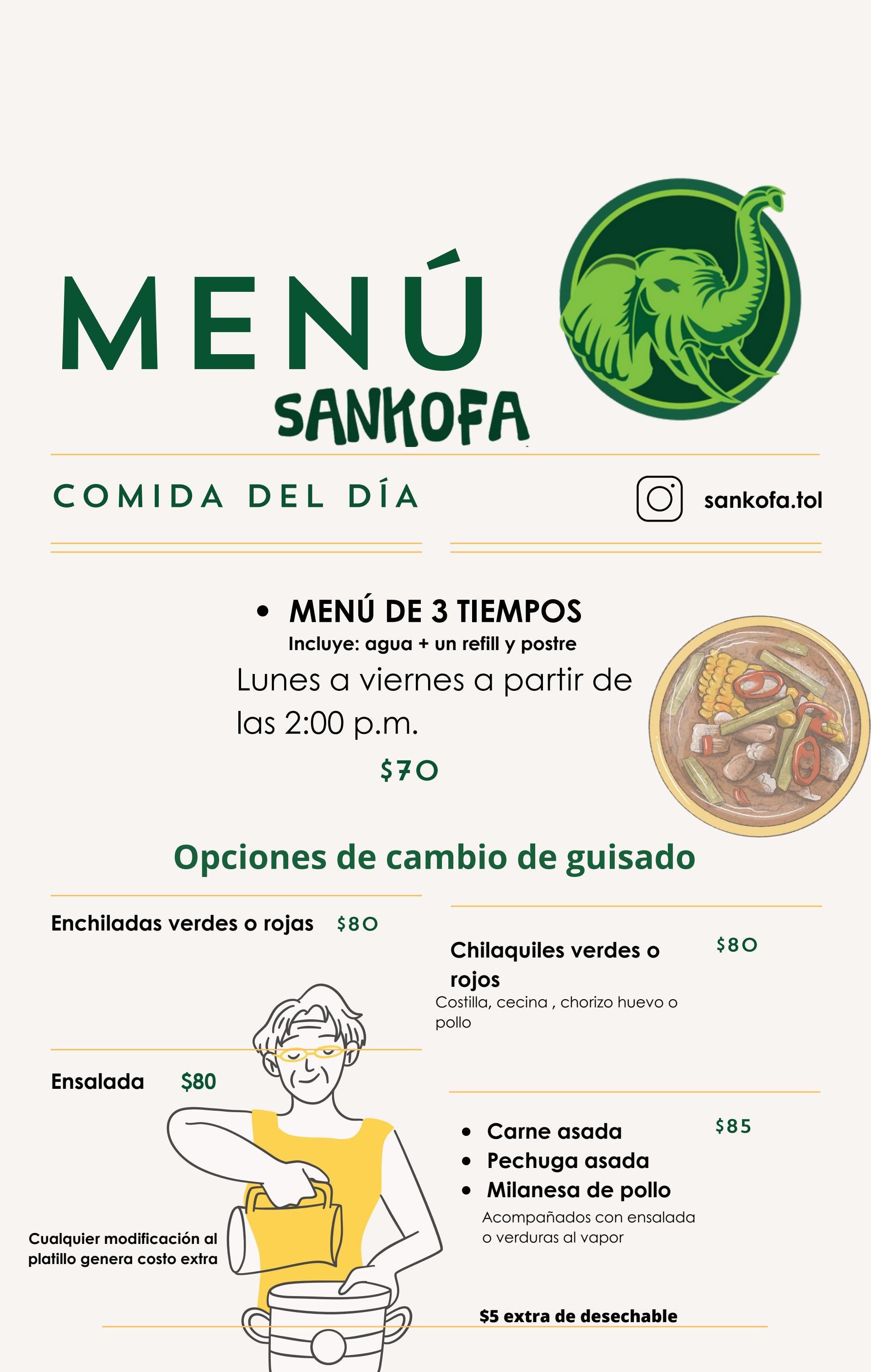 Menú Sankofa by sanfoka.tol - Issuu
