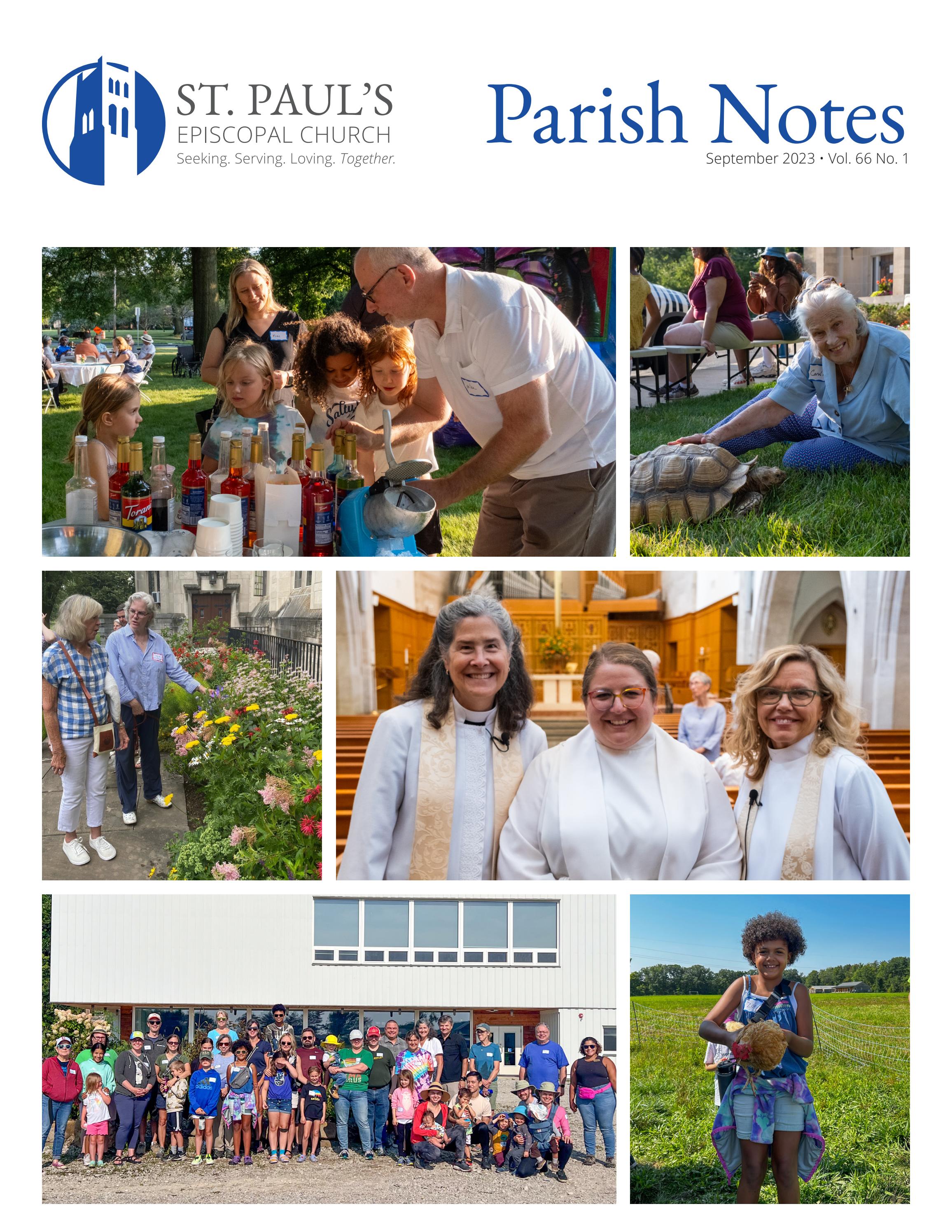 September 2023 - Parish Notes by St. Paul's Episcopal Church - Issuu
