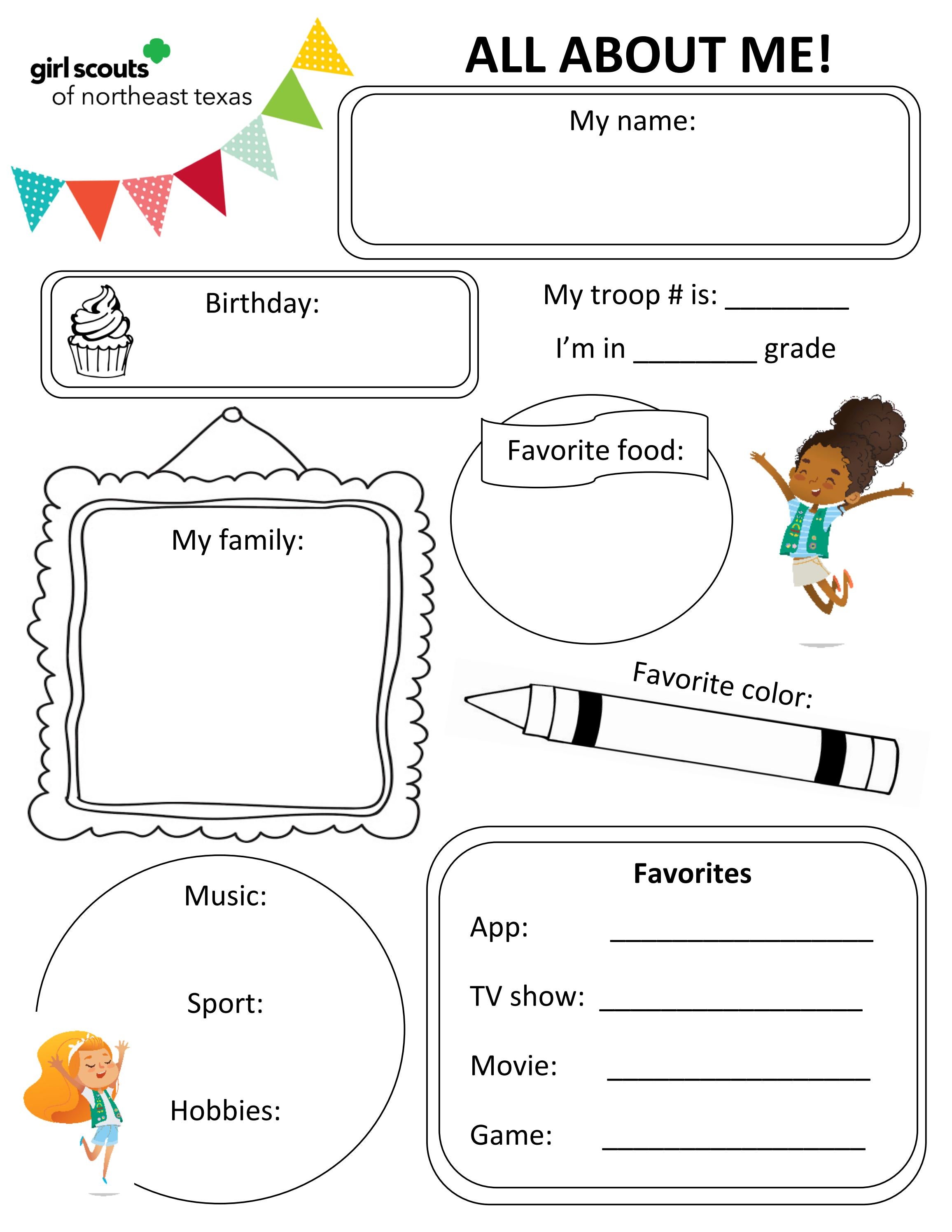 All About Me - Girl Scout by Girl Scouts of Northeast Texas - Issuu