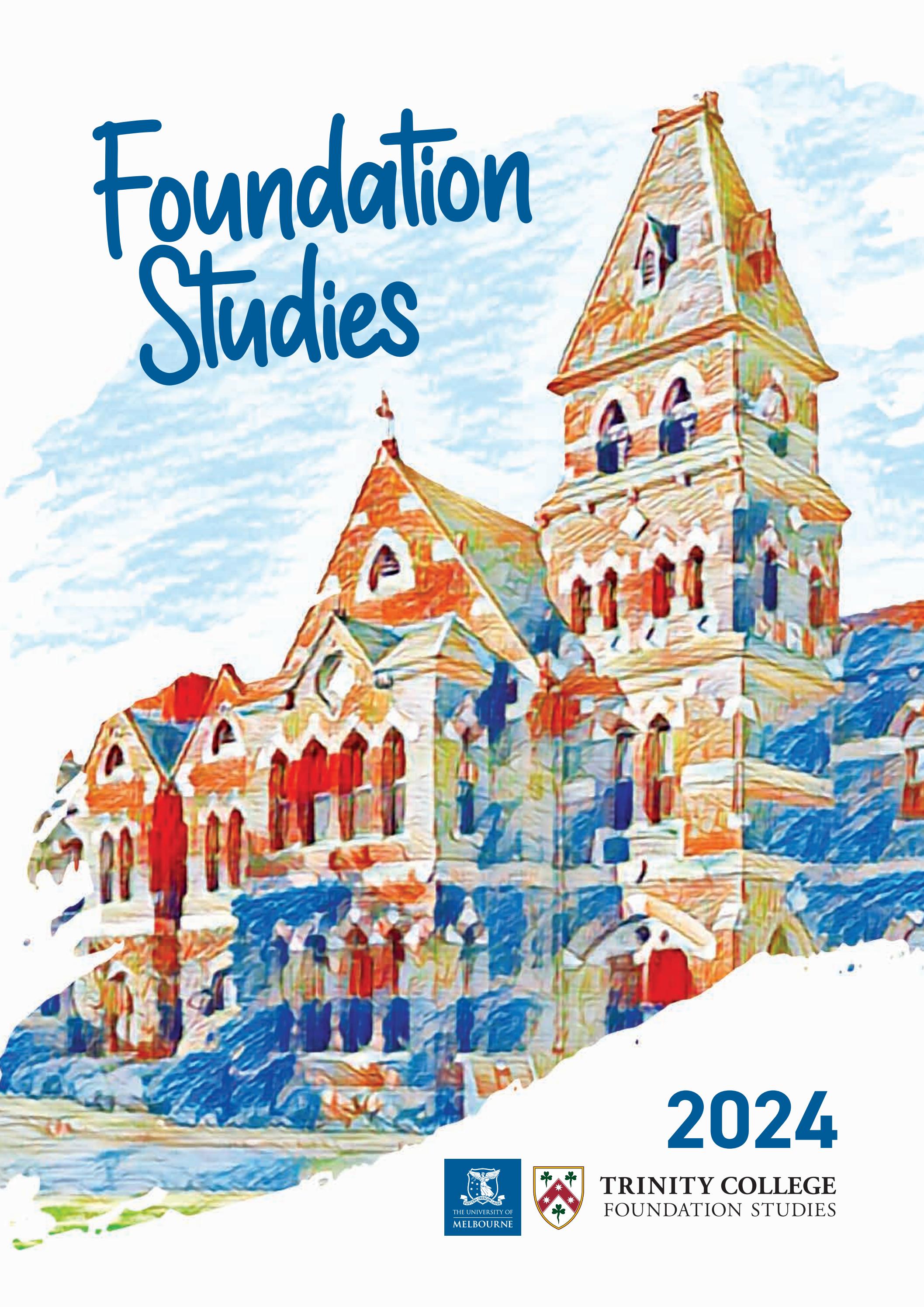 Trinity College Foundation Studies Prospectus 2024 by Trinity College Collections - Issuu