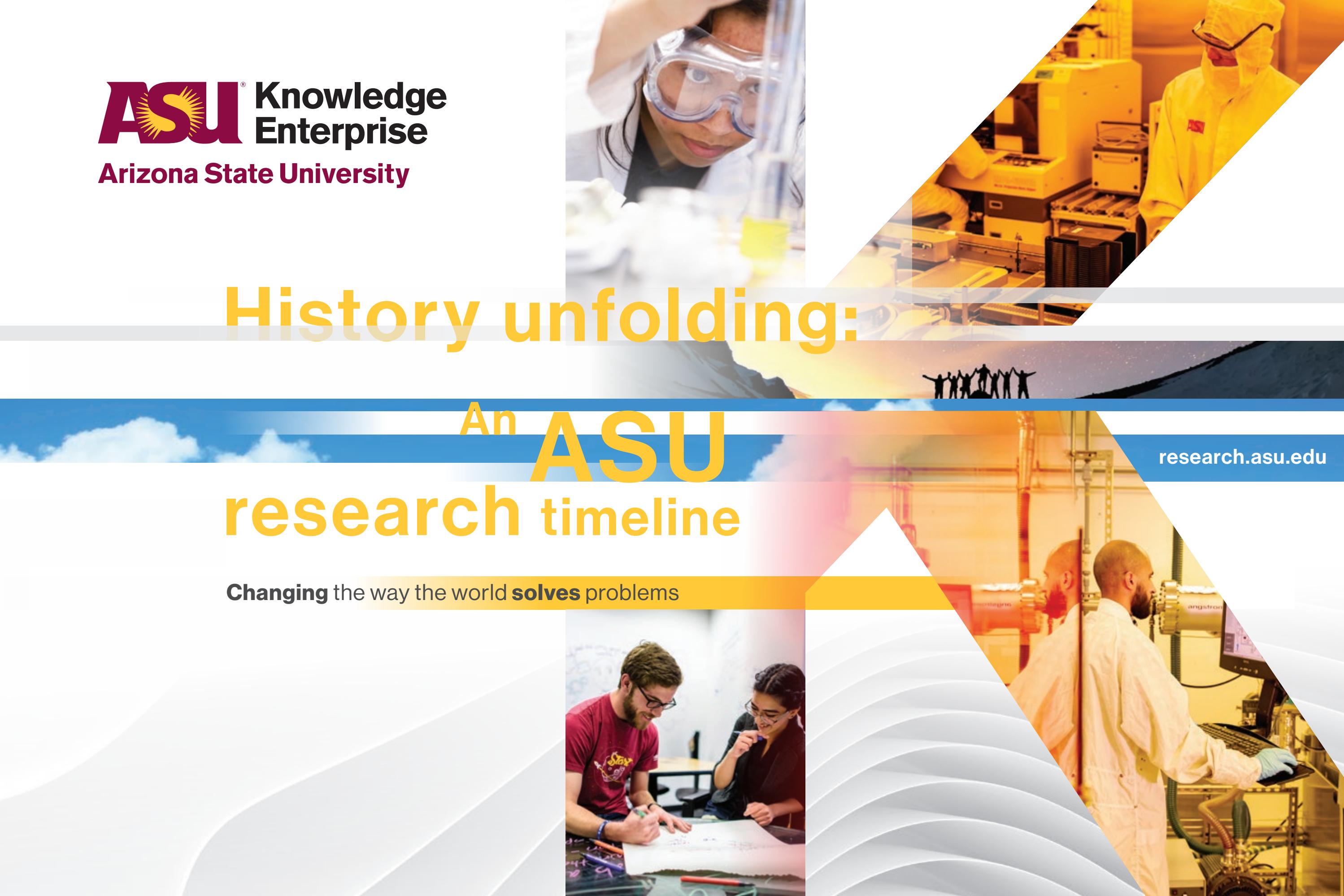 ASU Knowledge Enterprise timeline by ASU Knowledge Enterprise - Issuu
