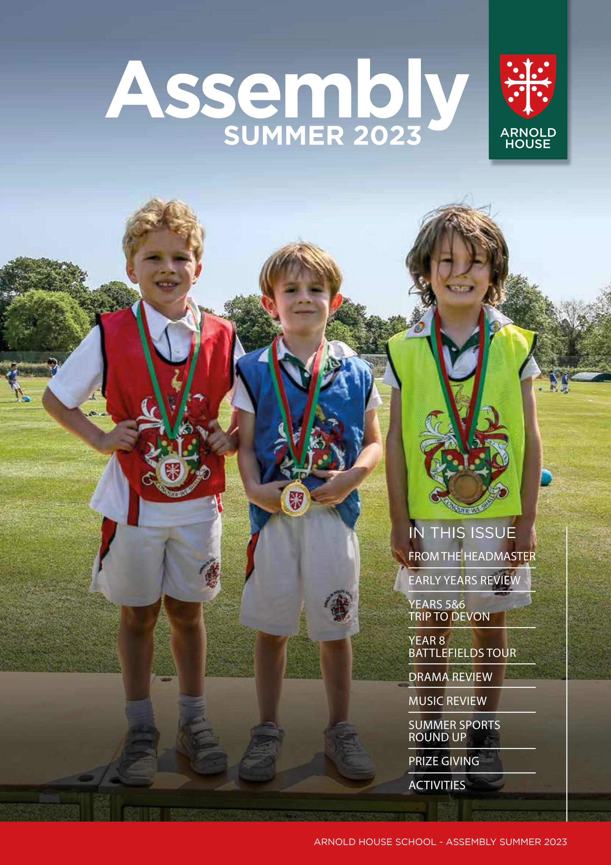 Arnold House Summer Assembly 2023 by urban juice - Issuu
