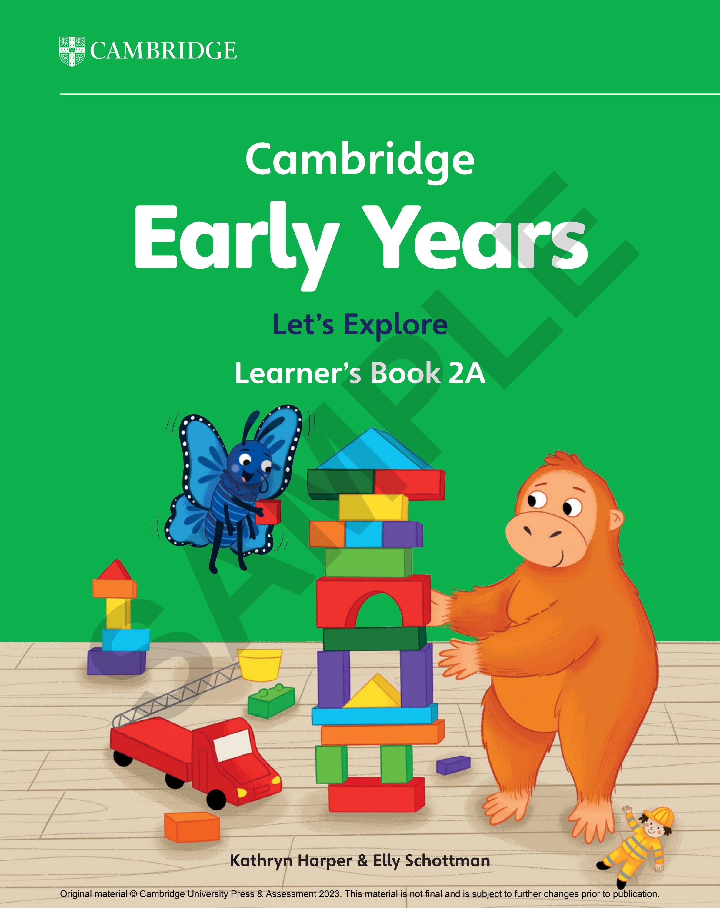 Cambridge Early Years Let's Explore Learner's Book 2A by Cambridge ...