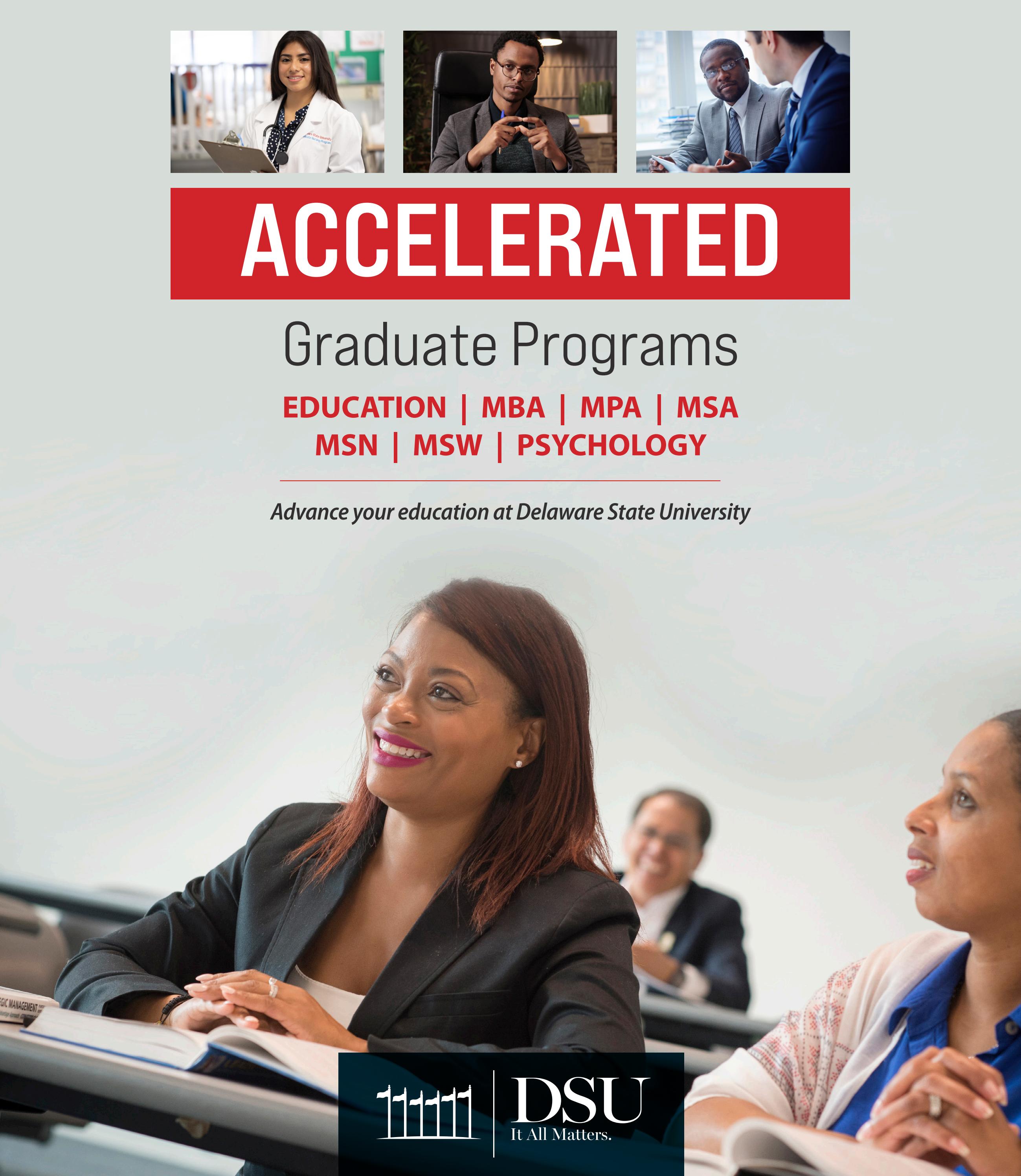 Delaware State University Accelerated Graduate Programs by delstateuniv ...