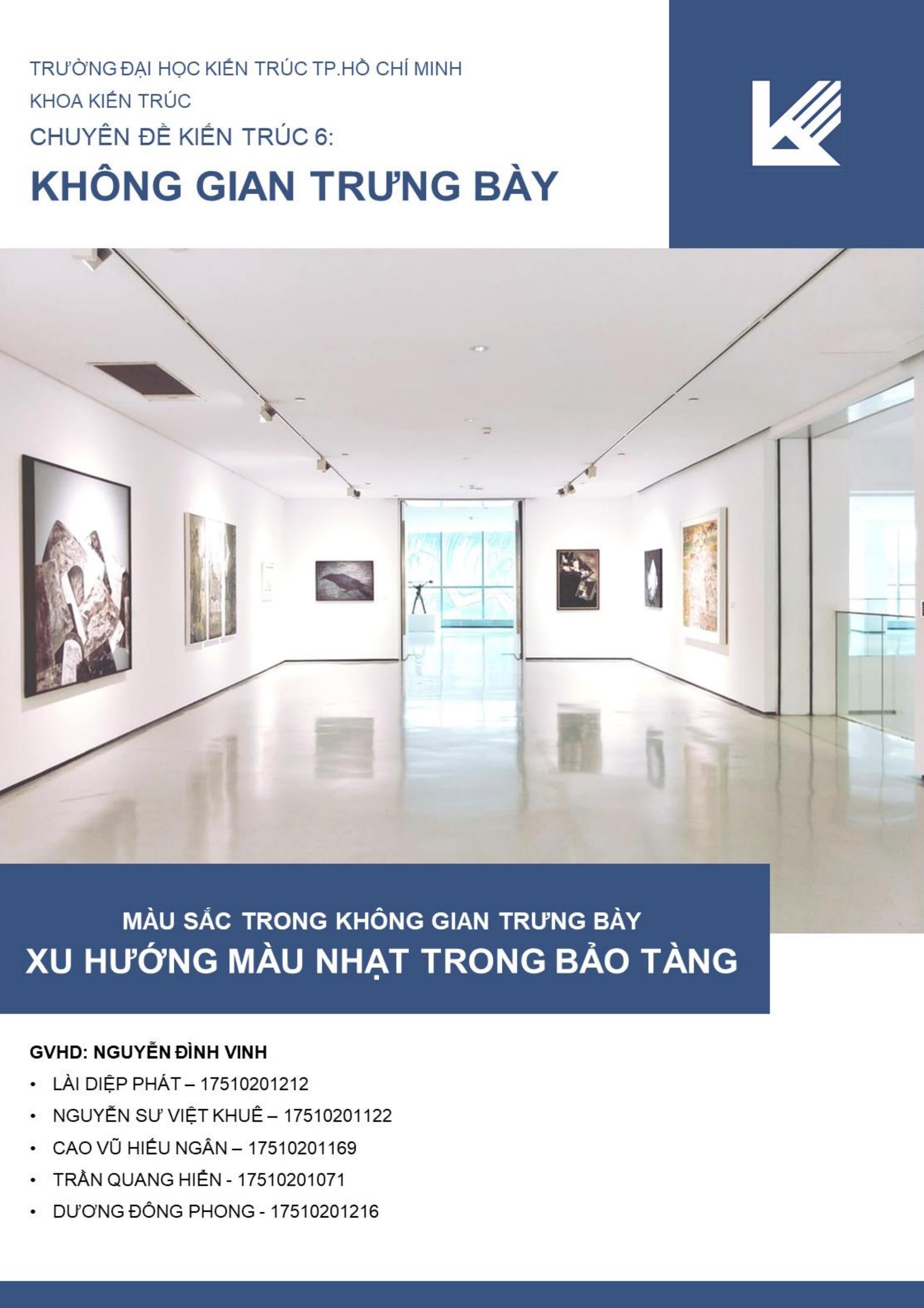 CHUYÊN ĐỀ KHÔNG GIAN TRƯNG BÀY- DIỆP PHÁT MAJEH REUP by Diệp Phát Majeh ...