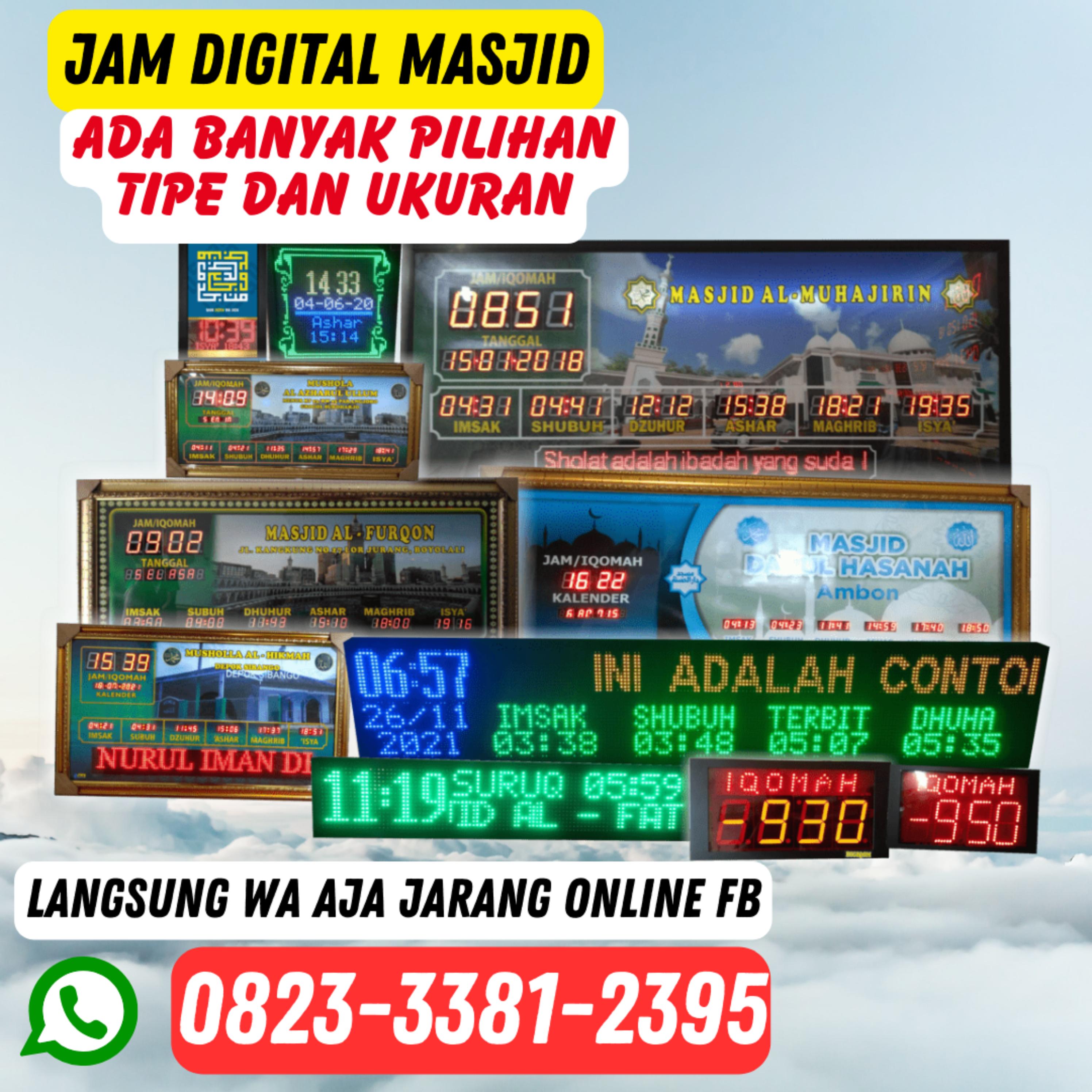 TERBARU, wa 082333812395 JUAL JAM SHOLAT Kota Surabaya by jualjamdigitalmasjid - Issuu