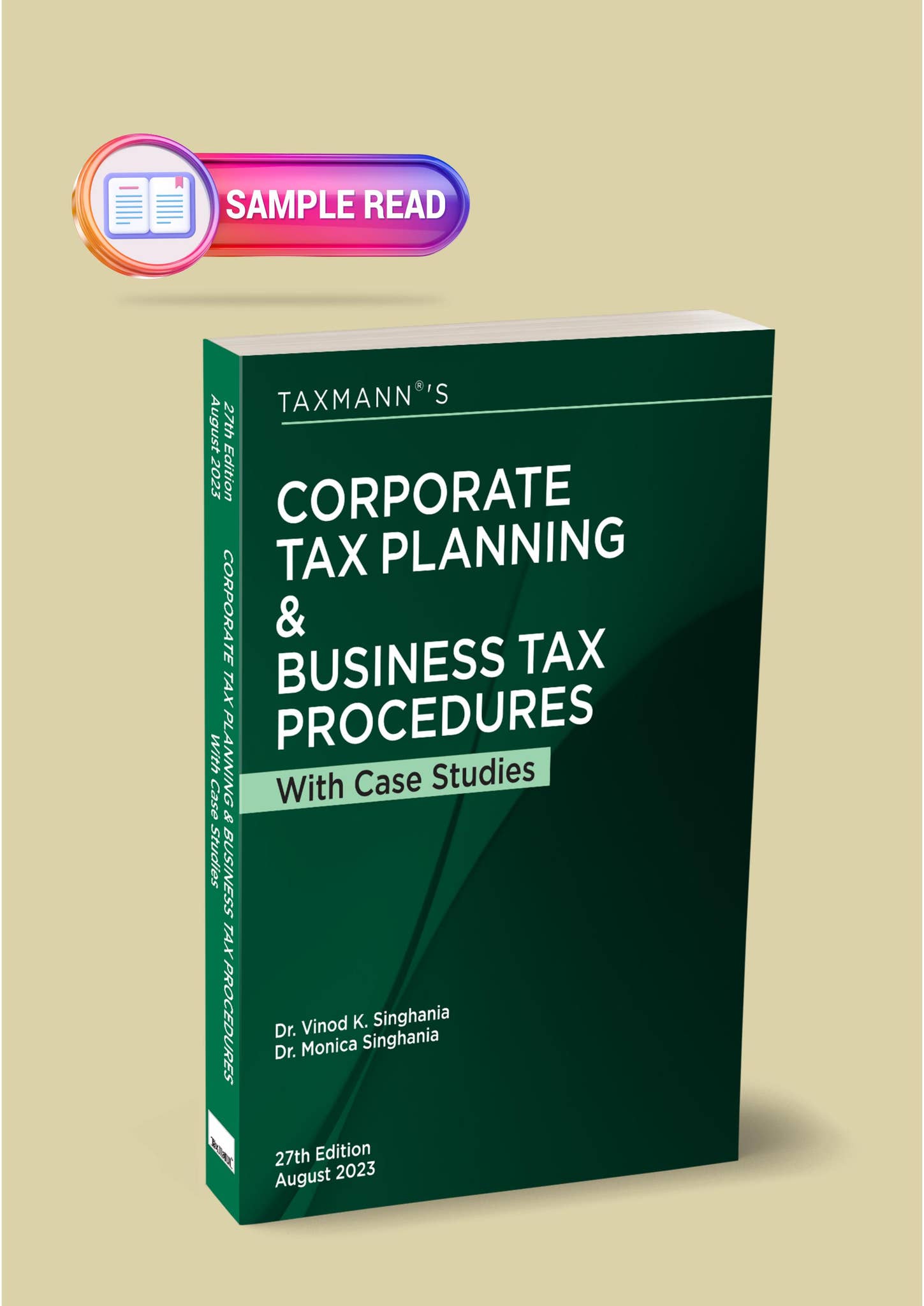 Taxmann's Corporate Tax Planning & Business Tax Procedures with Case ...