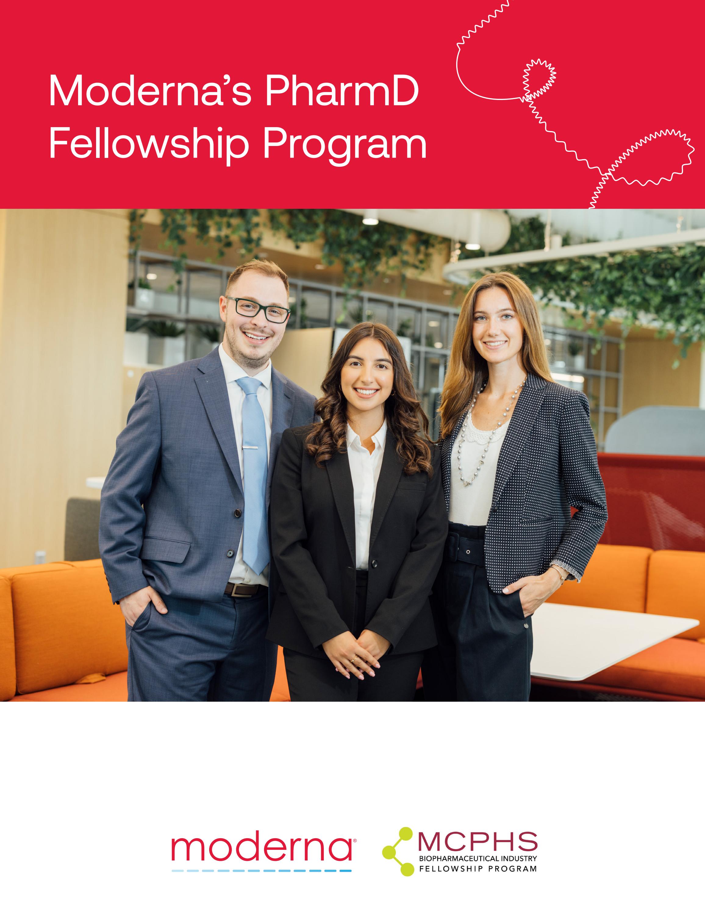 Moderna's PharmD Fellowship Program by Massachusetts College of ...
