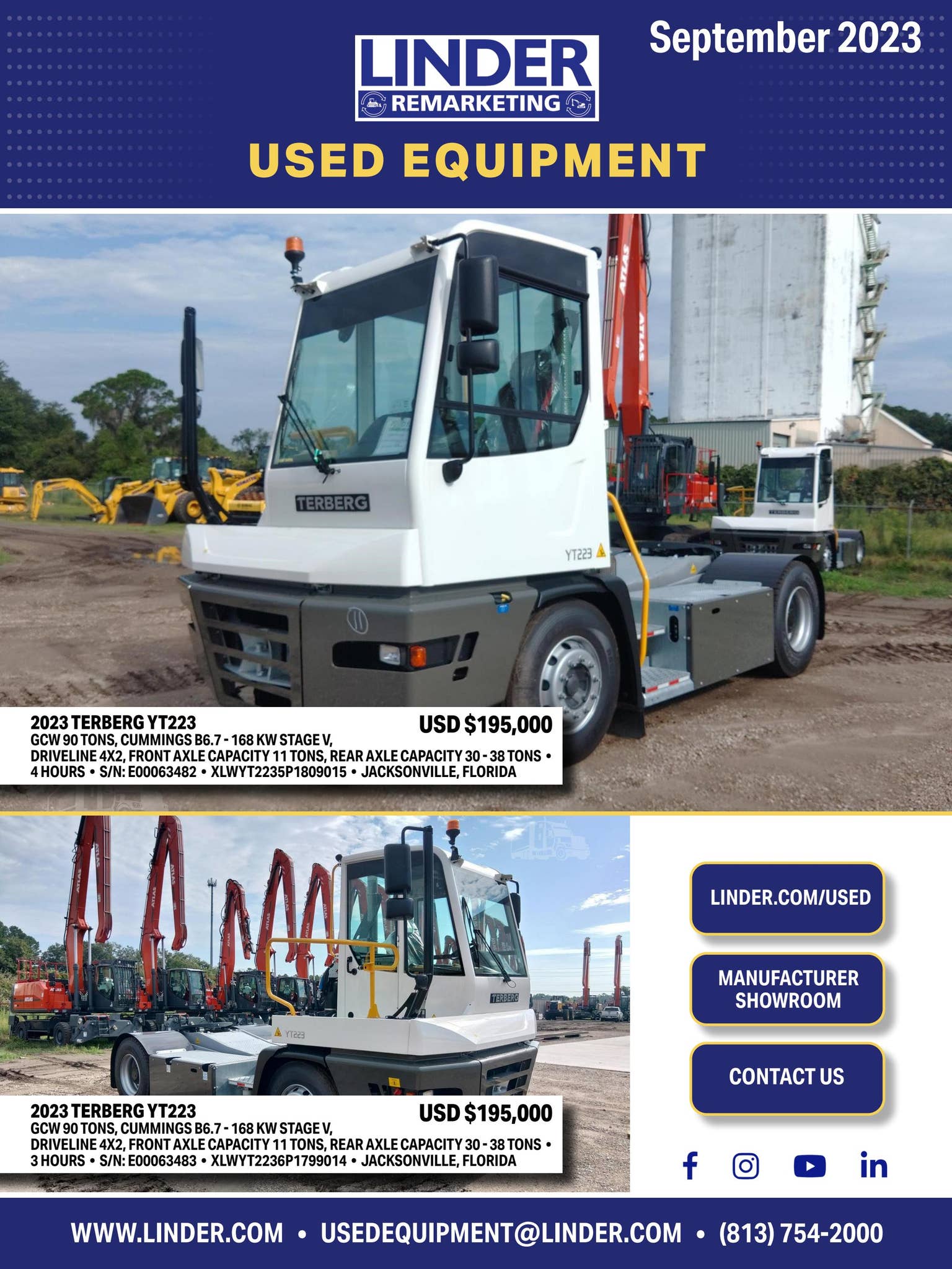 Linder Used Equipment September 2023 by Construction Publications, Inc ...