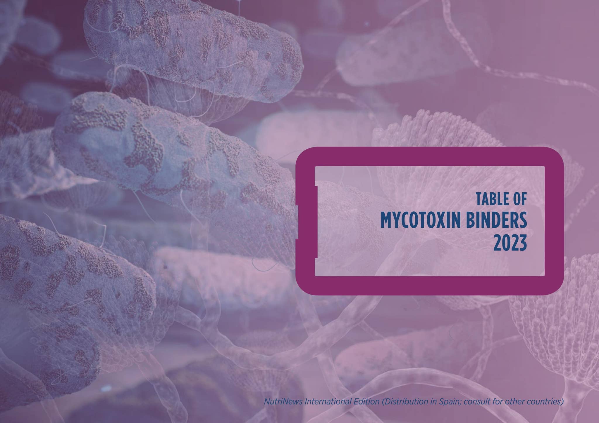 TABLE OF MYCOTOXIN BINDERS 2023 by agriNews - Issuu